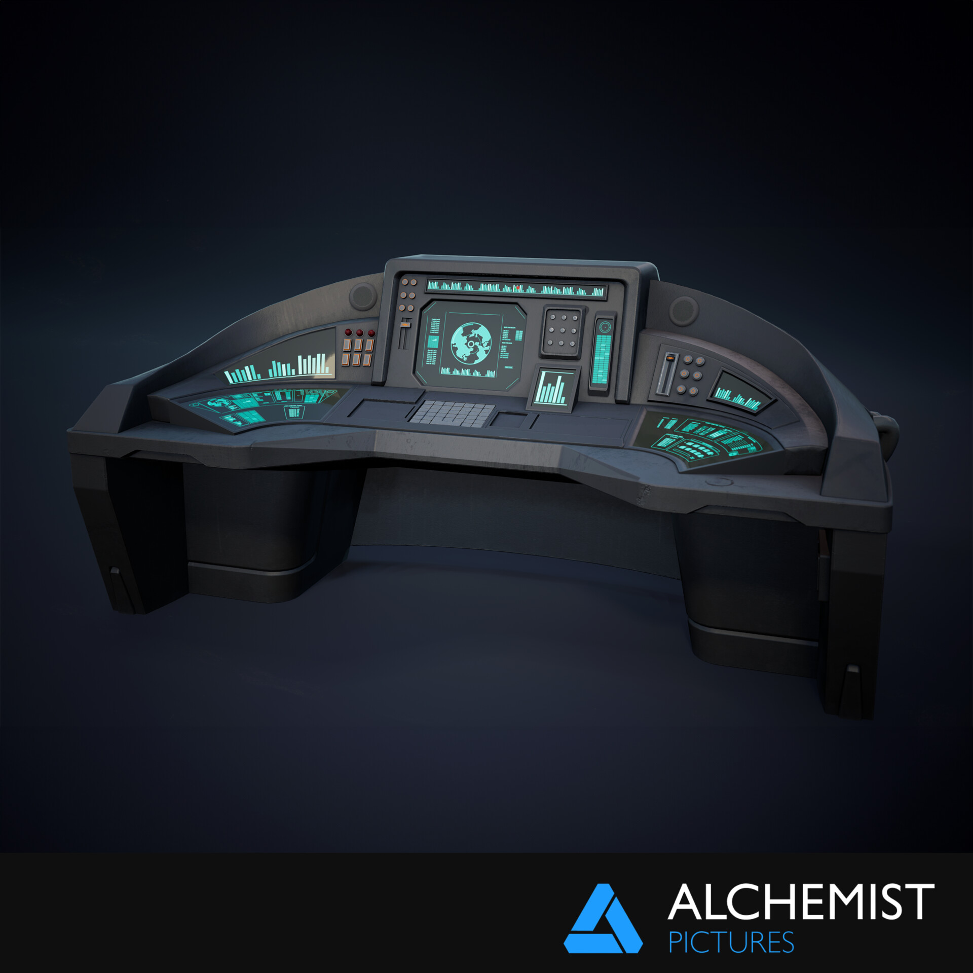 ArtStation - Controle Panel - Sci-Fi