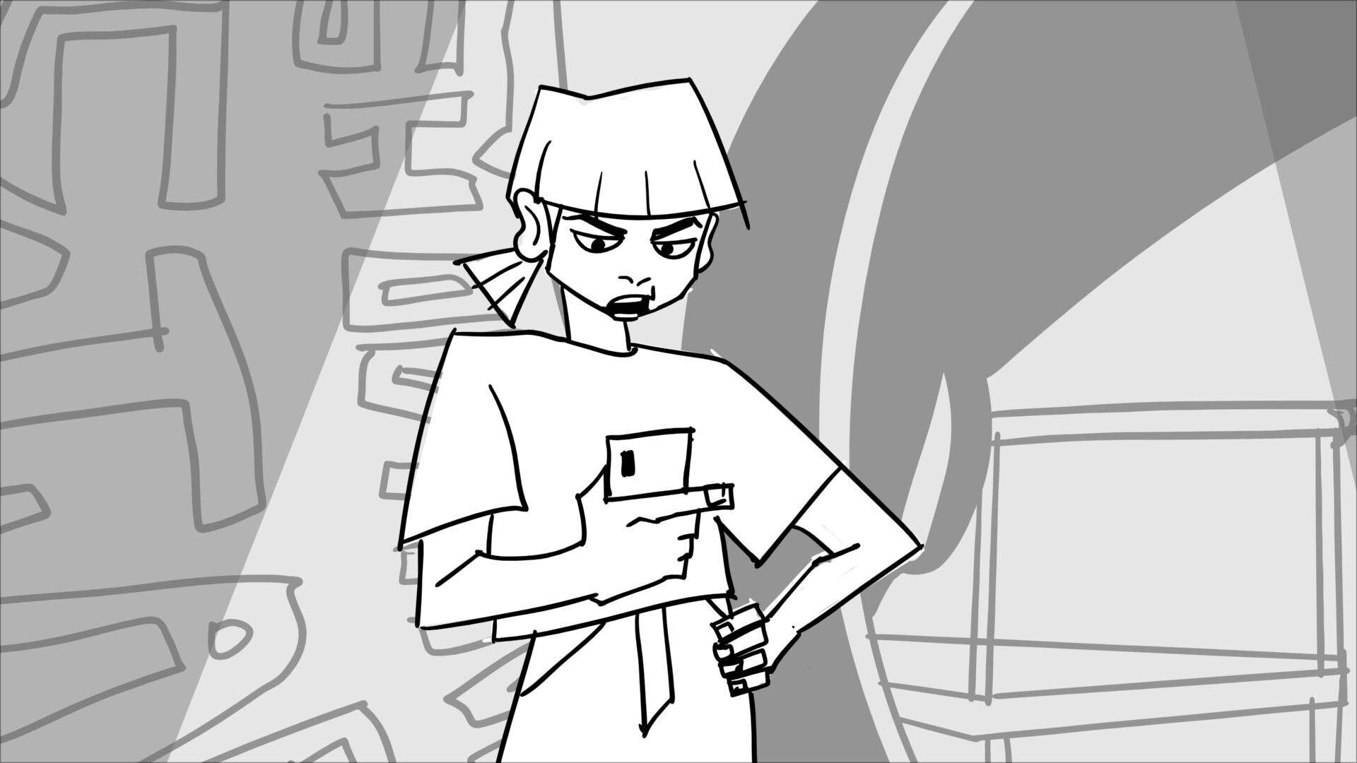 ArtStation - Wonyeong vs Splinter(RotTMNT fan animatic)