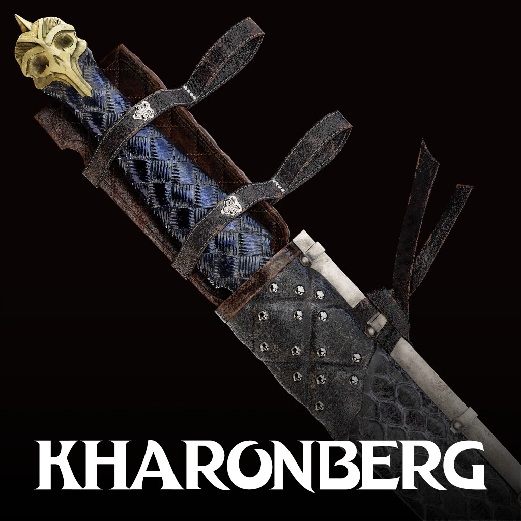 ArtStation - Kharonberg Necromancer Ritual Knife