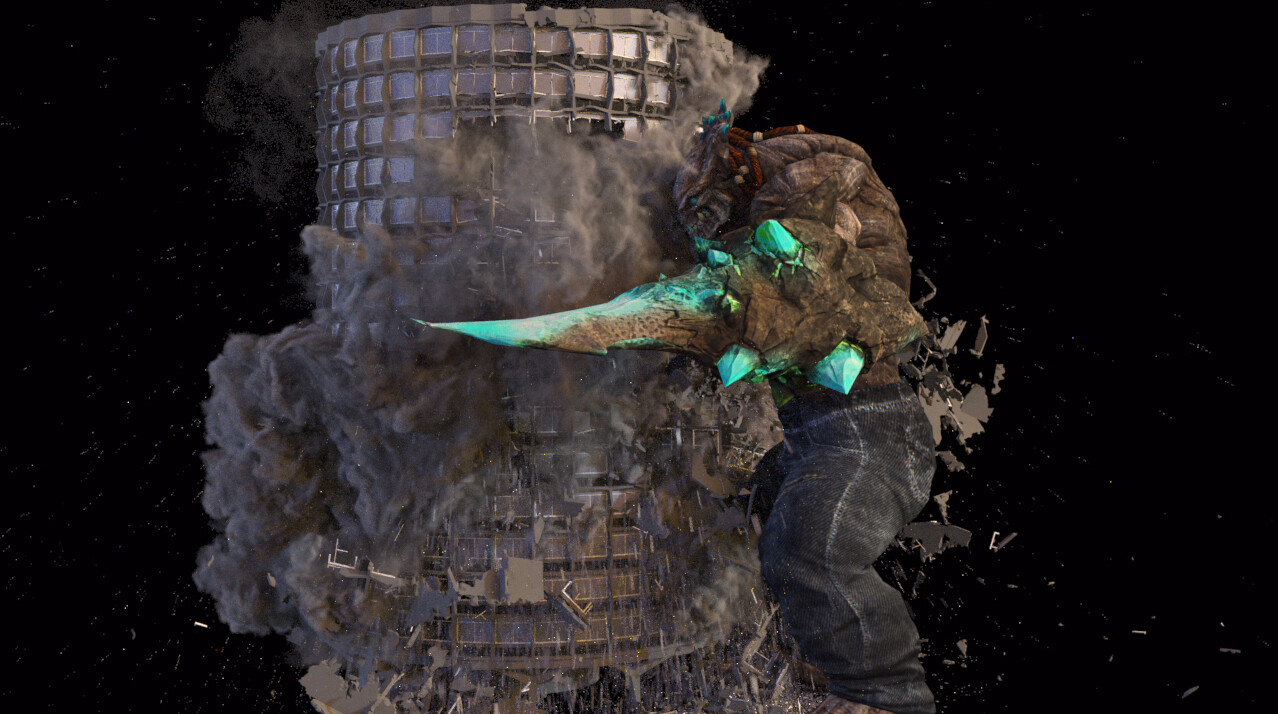 ArtStation - Destruction Houdini