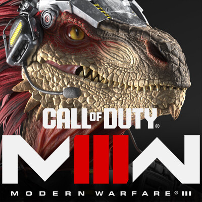 ArtStation - Call of duty: Modern Warfare 3 - CODasaurus