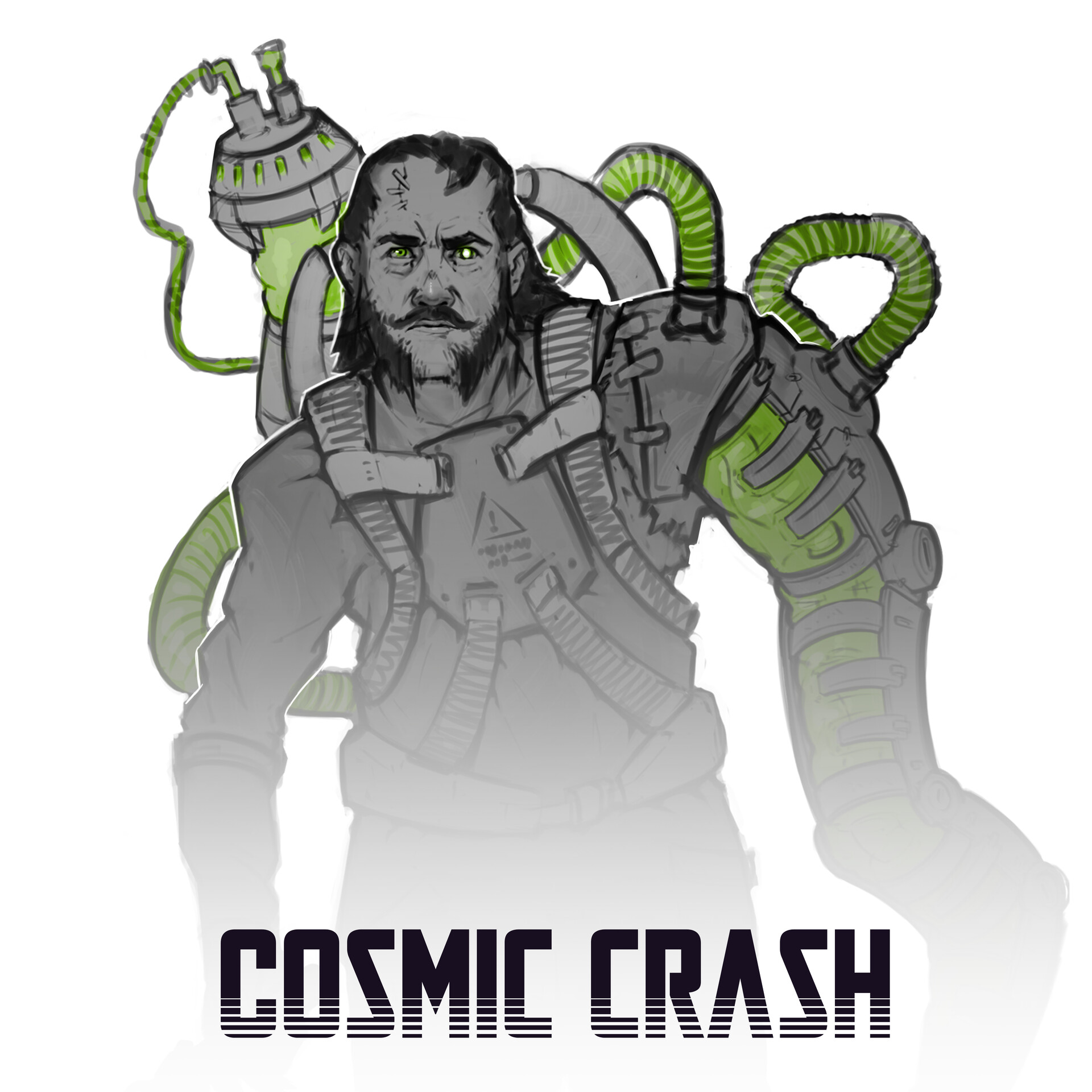 ArtStation - Personal Project Cosmic Crash