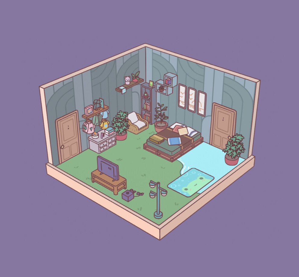 ArtStation - Warm room