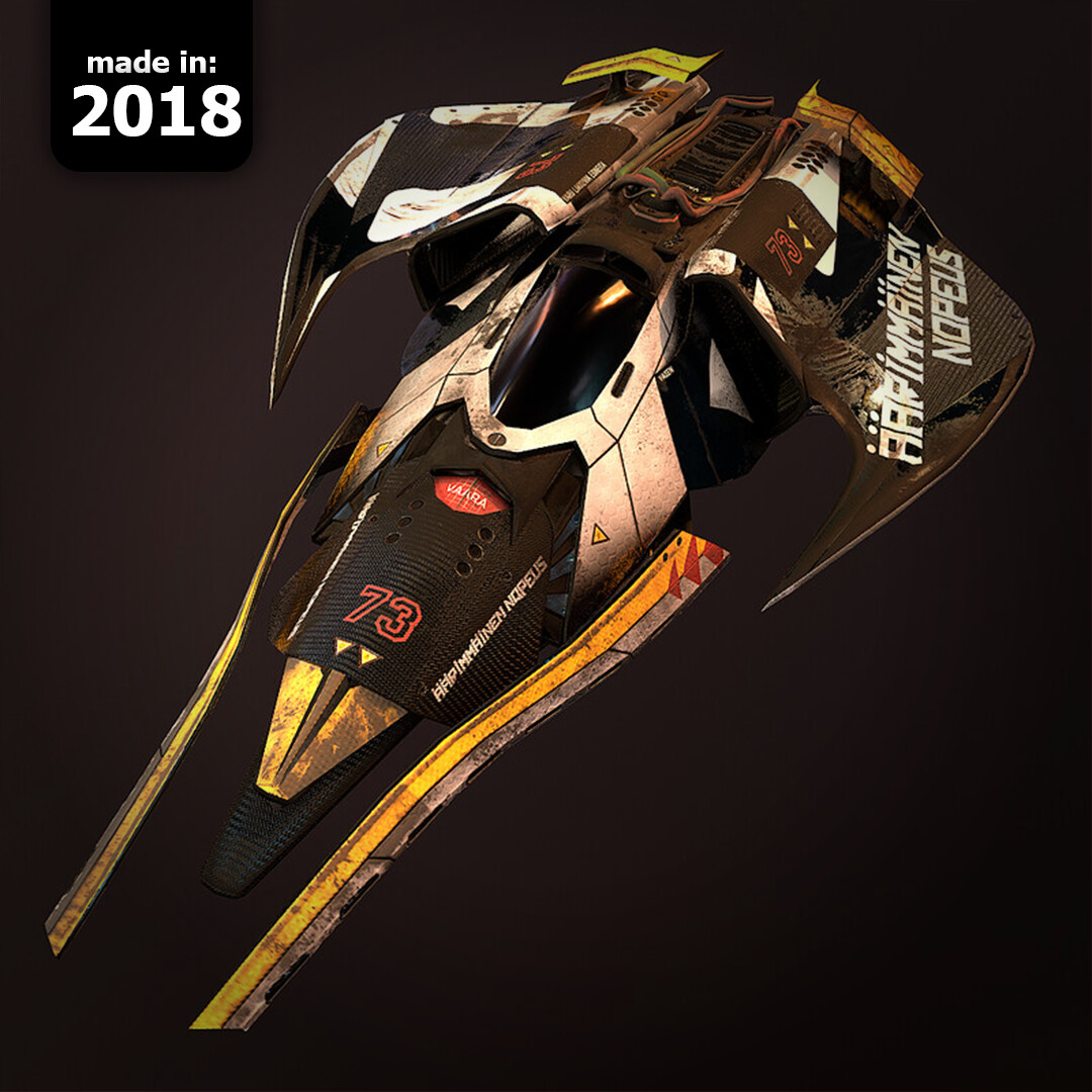 ArtStation - Race Spaceship