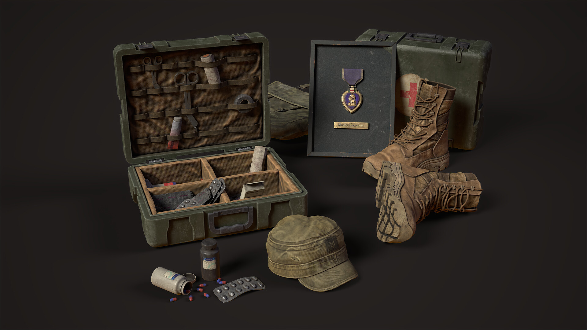 ArtStation - Military Props