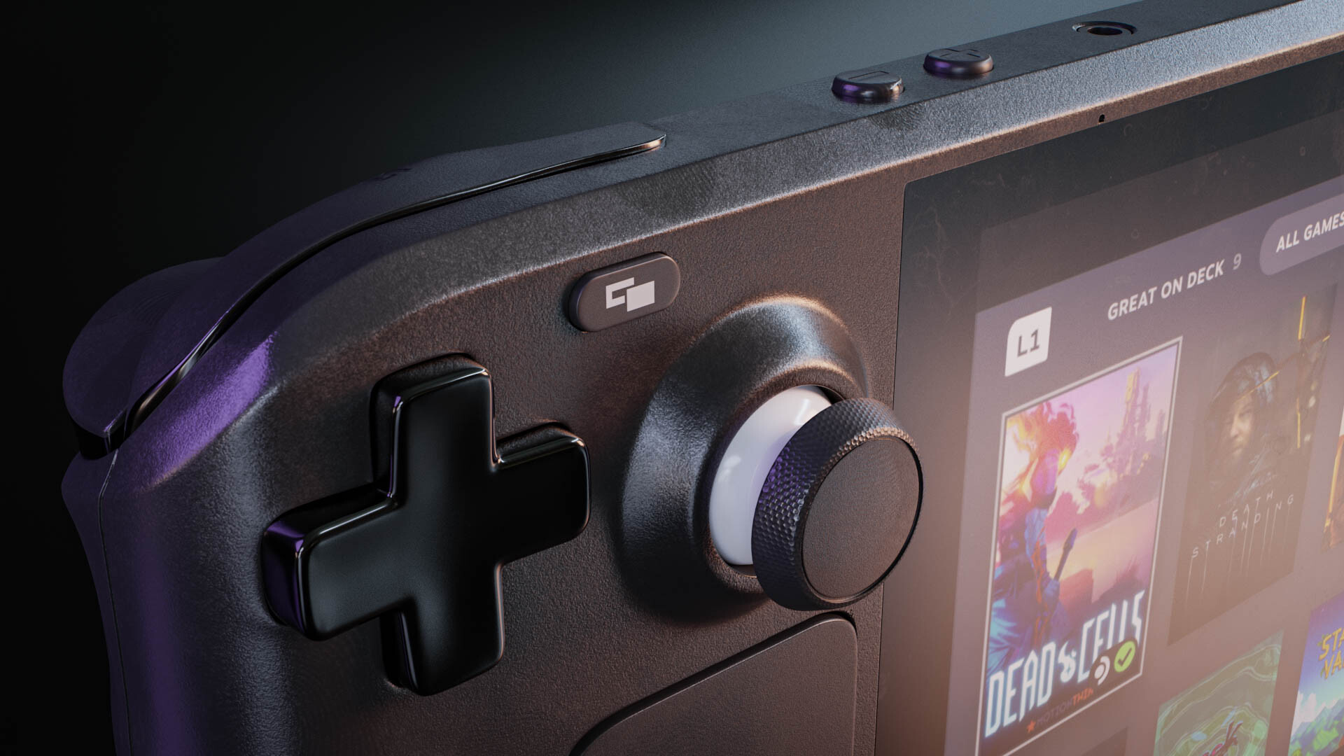 ArtStation - SteamDeck 3D Modelling