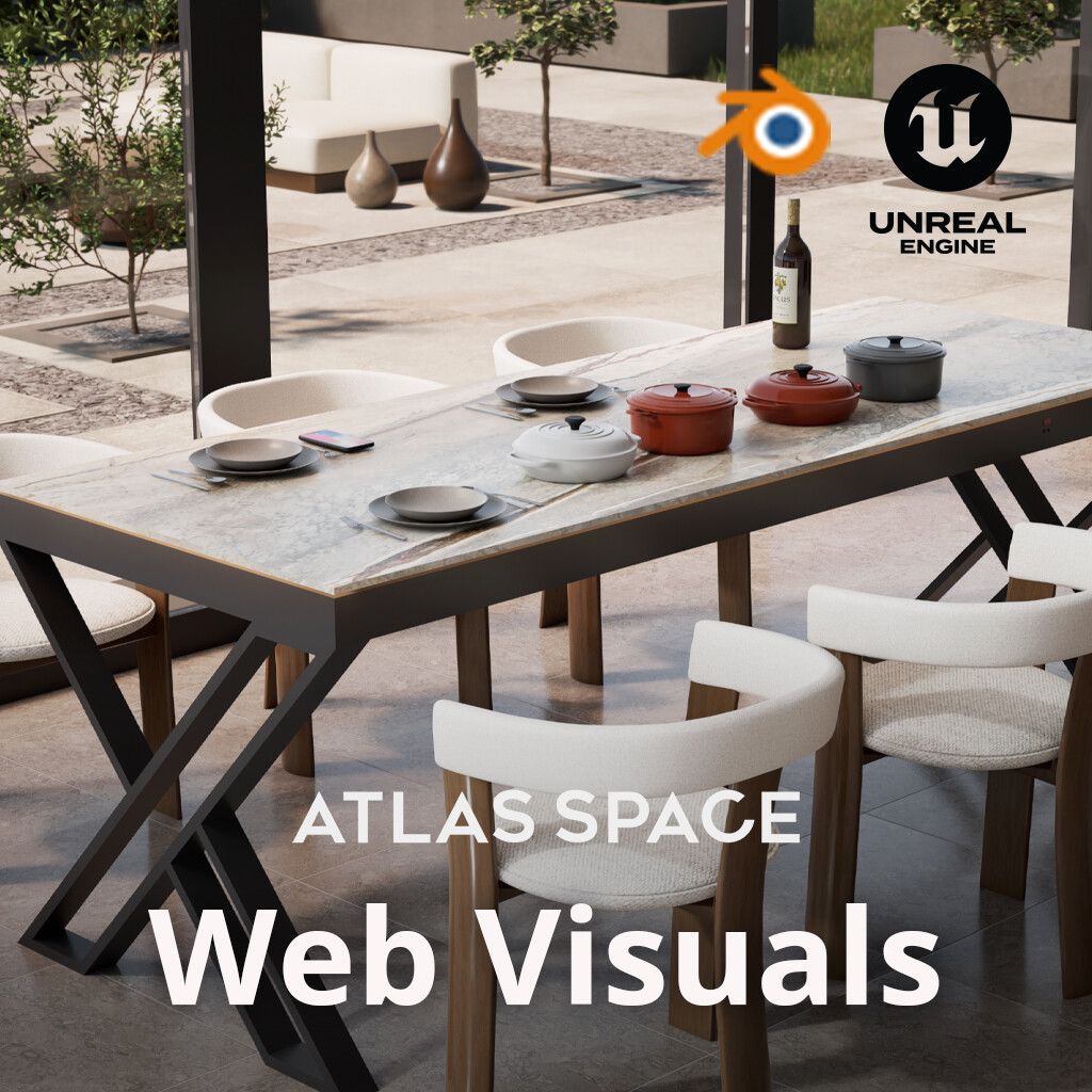 ArtStation - Web Visuals - Atlas Space & DexCook