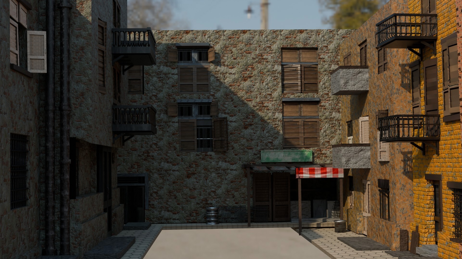 ArtStation - environment modelling and texturing