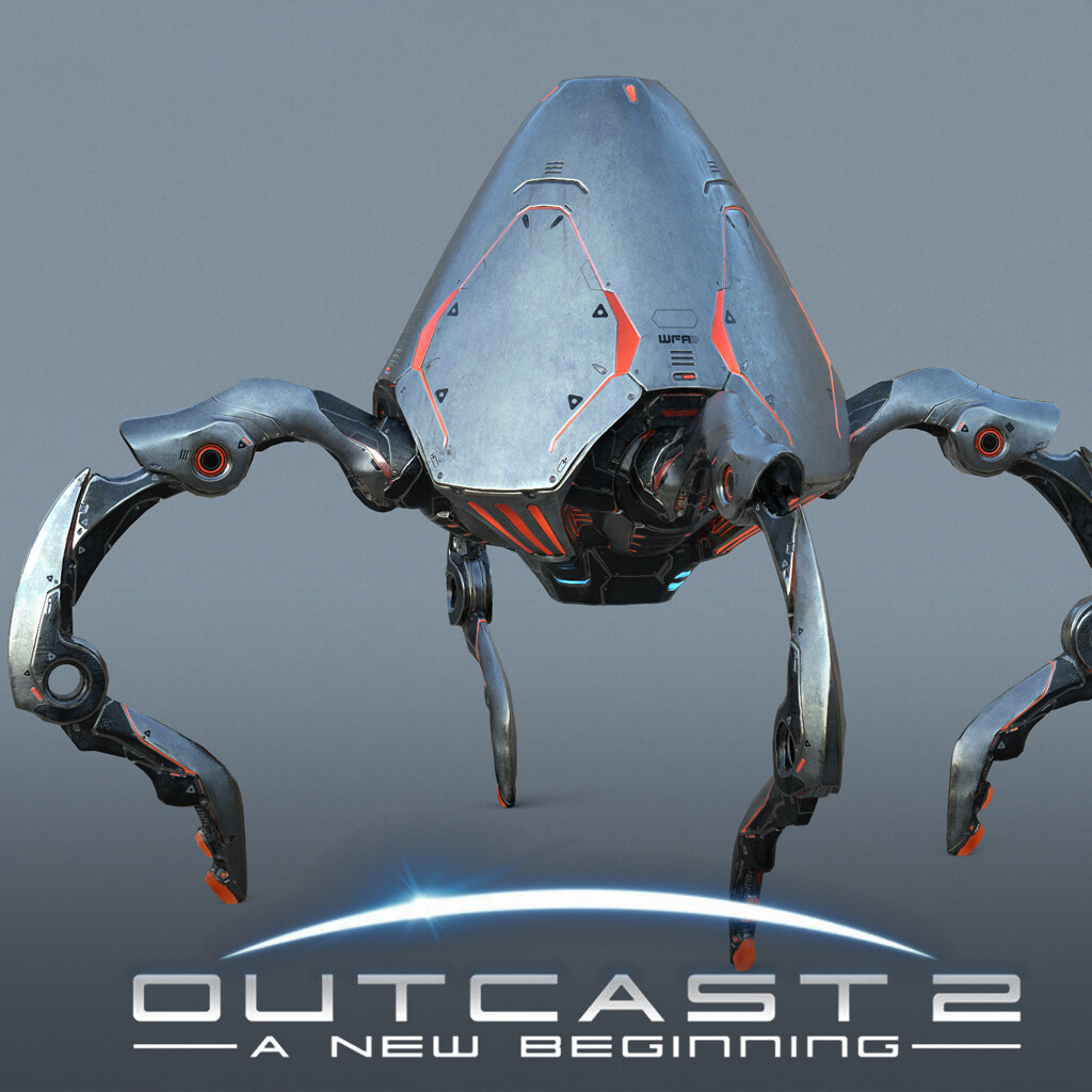 ArtStation - Outcast a New Beginning / Drone/ Bouncer