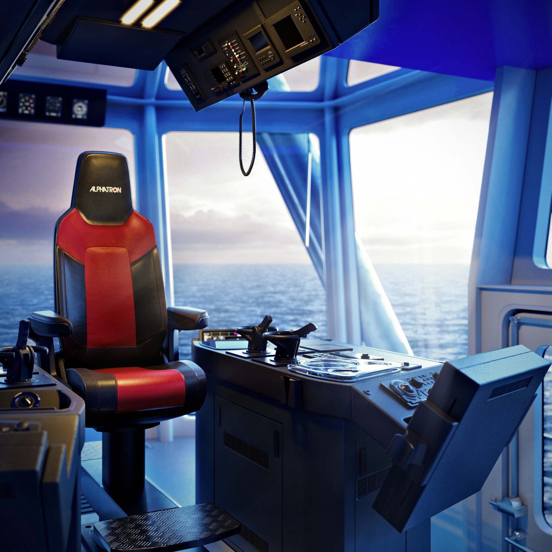 ArtStation - VR Ship Bridge Simulator