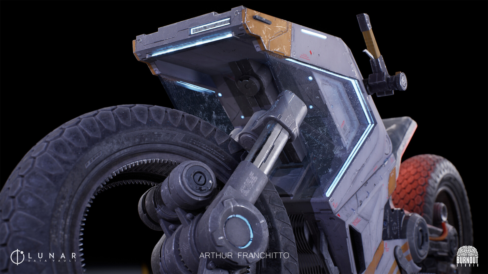 ArtStation - Lunar Strider [LUNAR DATA VAULT] UE5