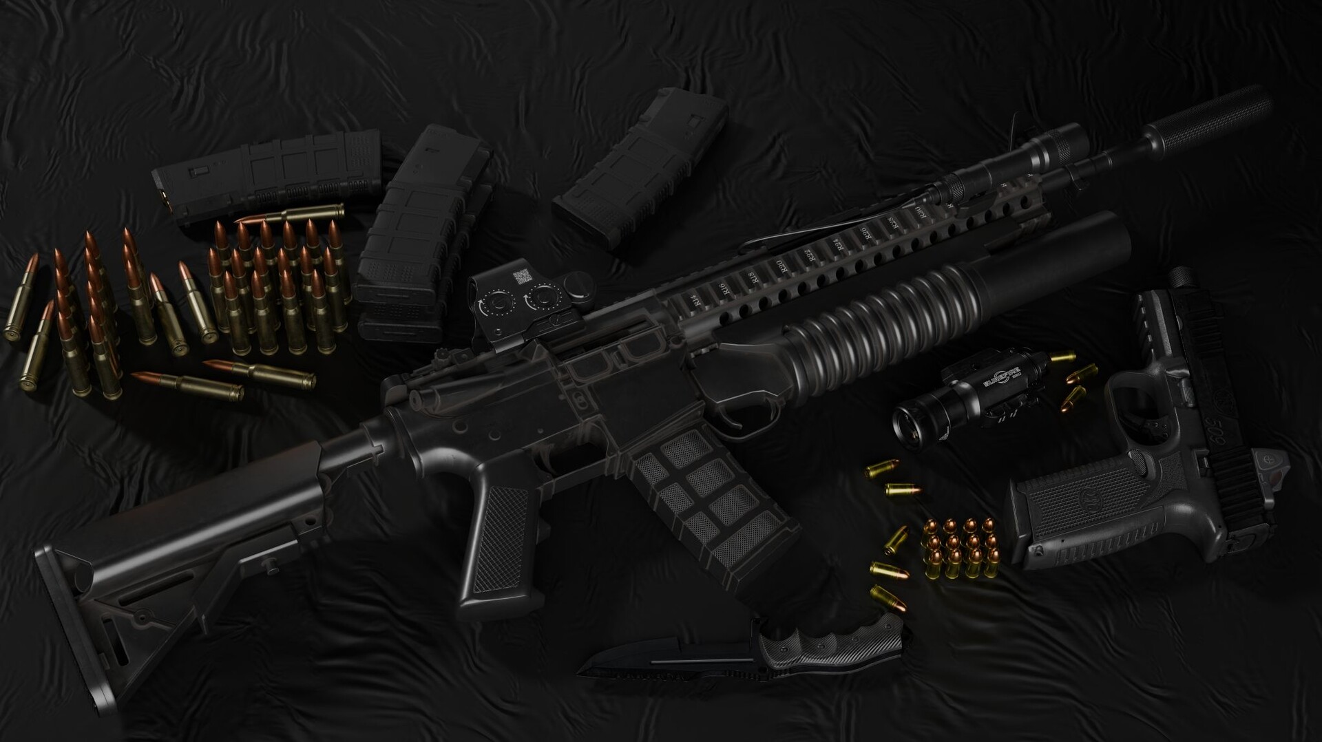 ArtStation - Realistic Gun