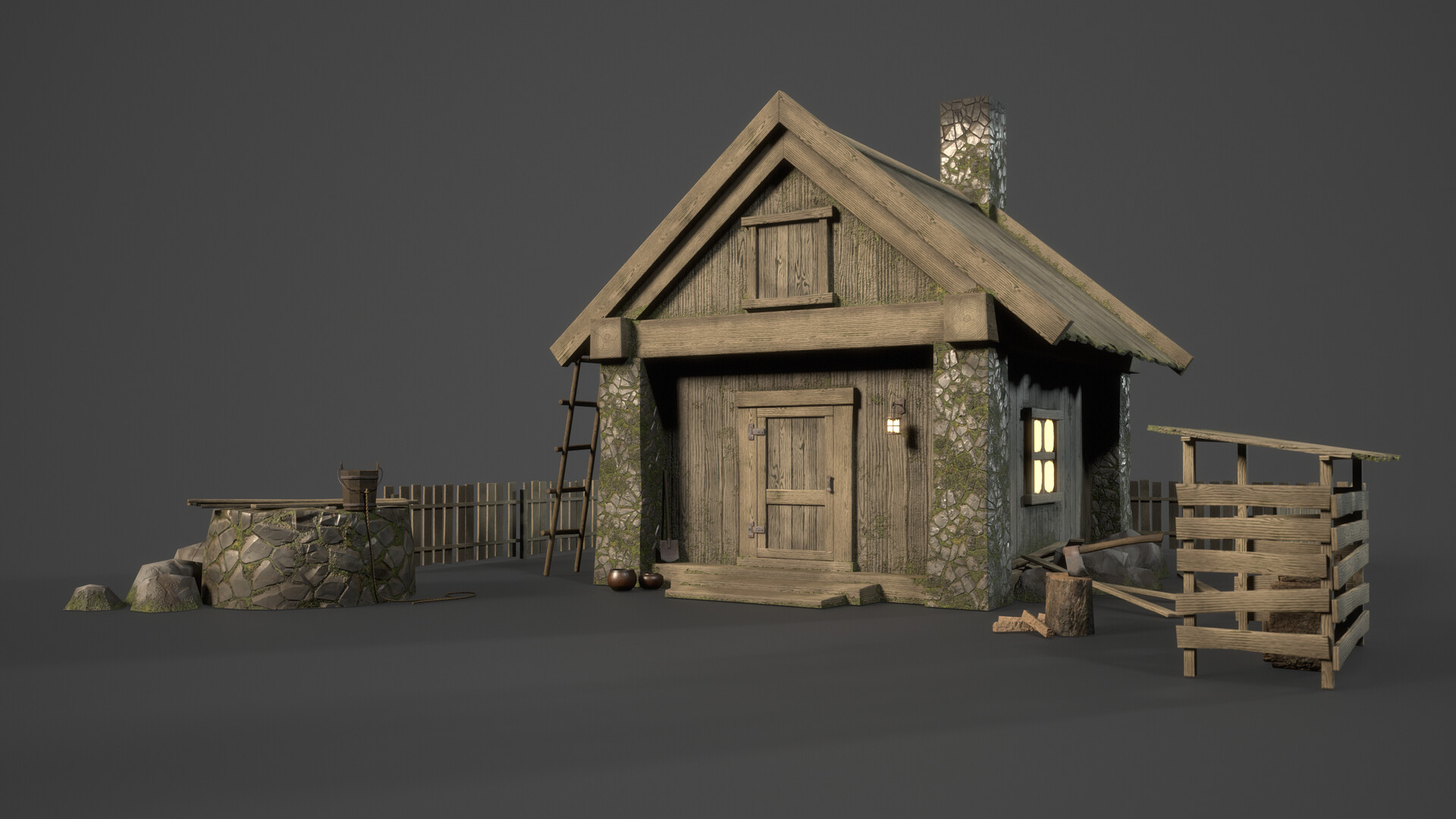 ArtStation - The Hut