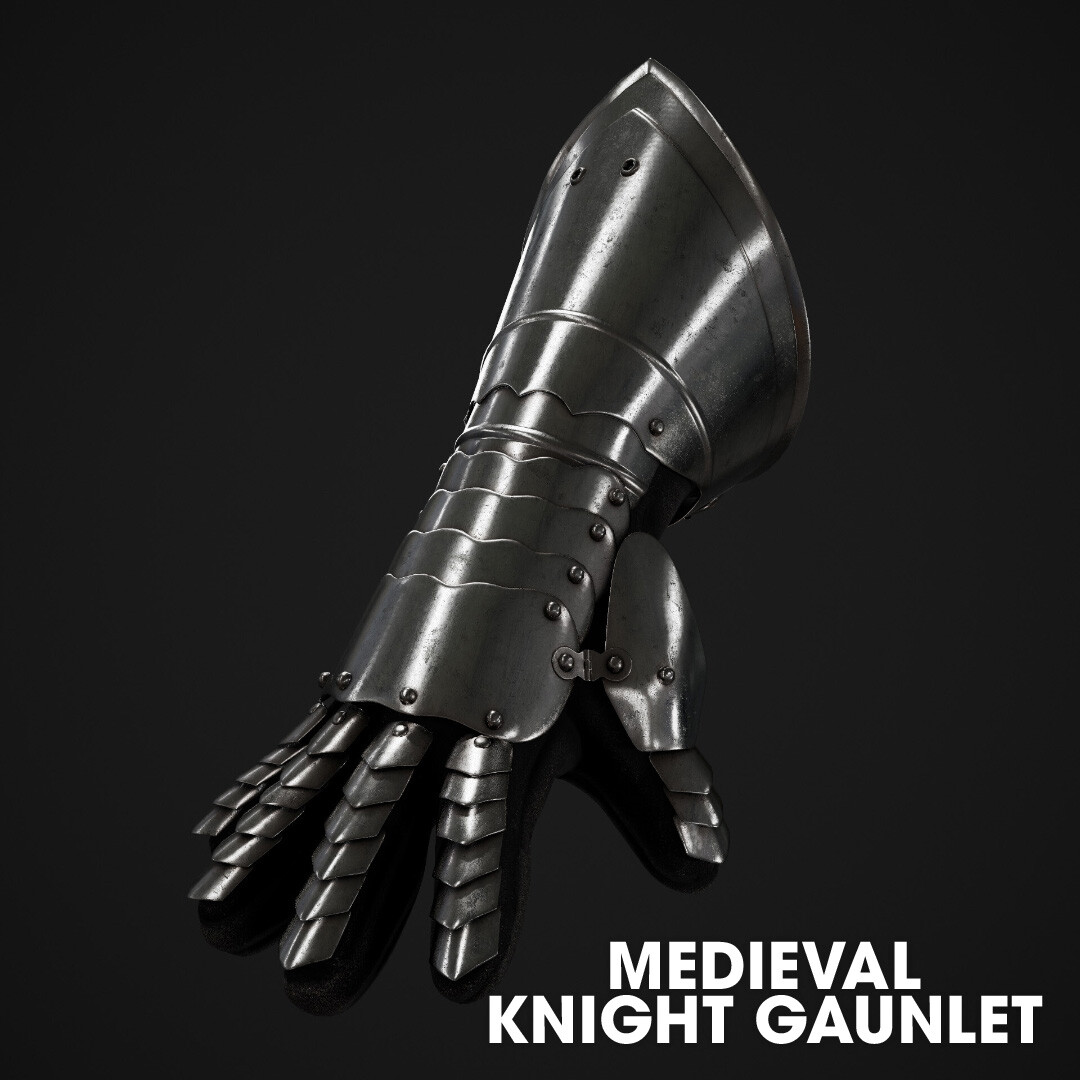ArtStation - Knight Gauntlet