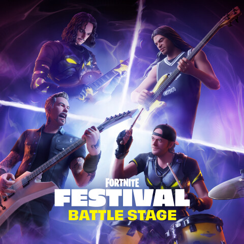 ArtStation - Fortnite Festival - Metallica Battle Stage Key Art