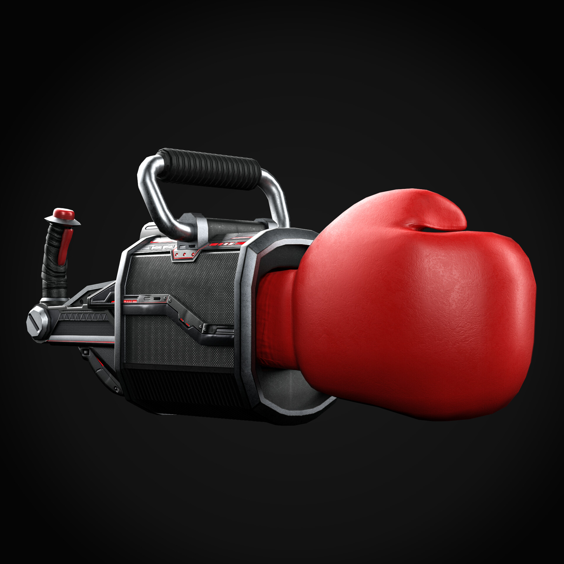 Charbel Makhlouf - Fistful Fury | Boxing Glove Gun