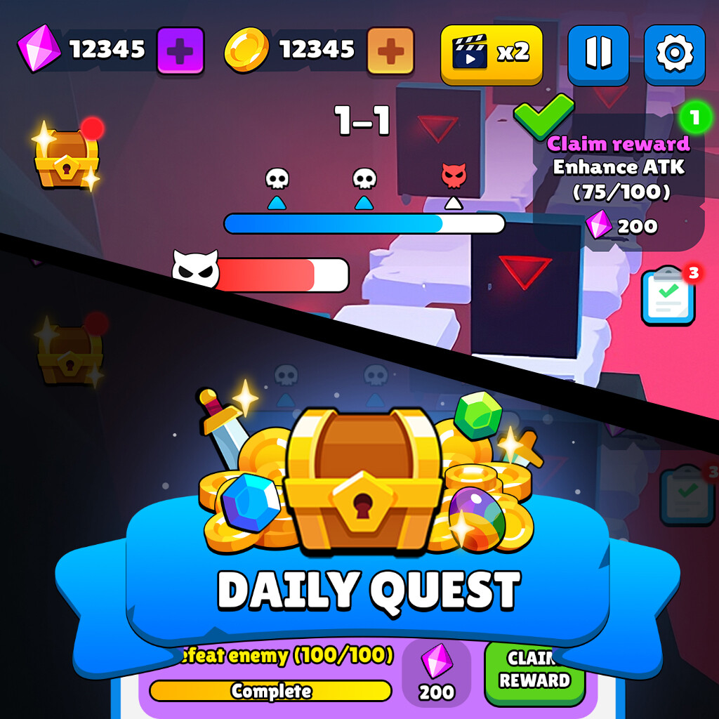 ArtStation - UI examples