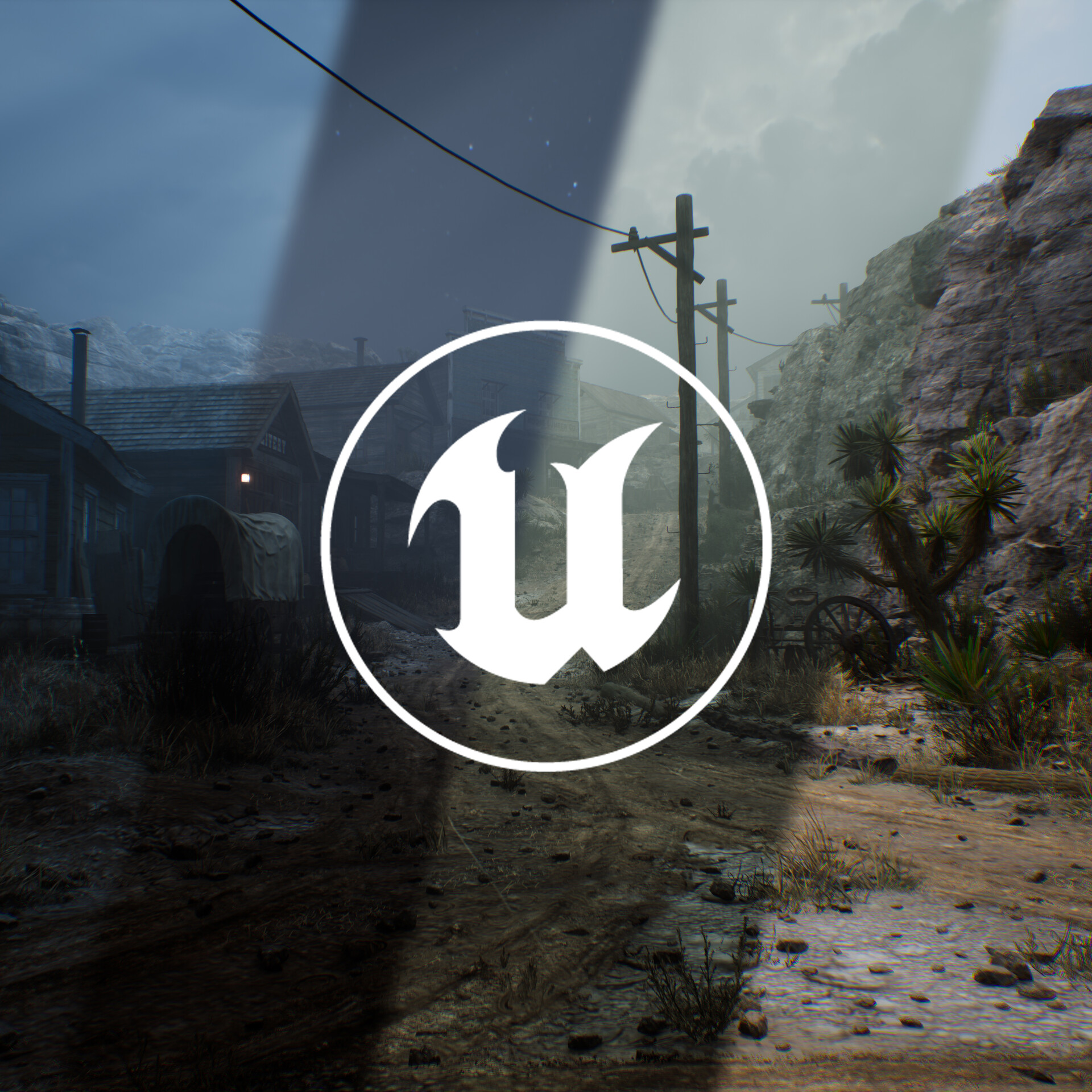 ArtStation - UE5_Lighting Study (Western)