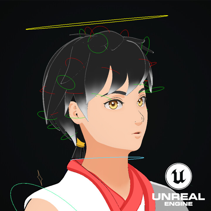 ArtStation - [JUN] - 3D Character | Cel Shading