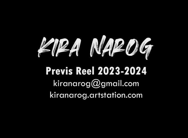ArtStation - Kira Narog-Previs Reel 2024