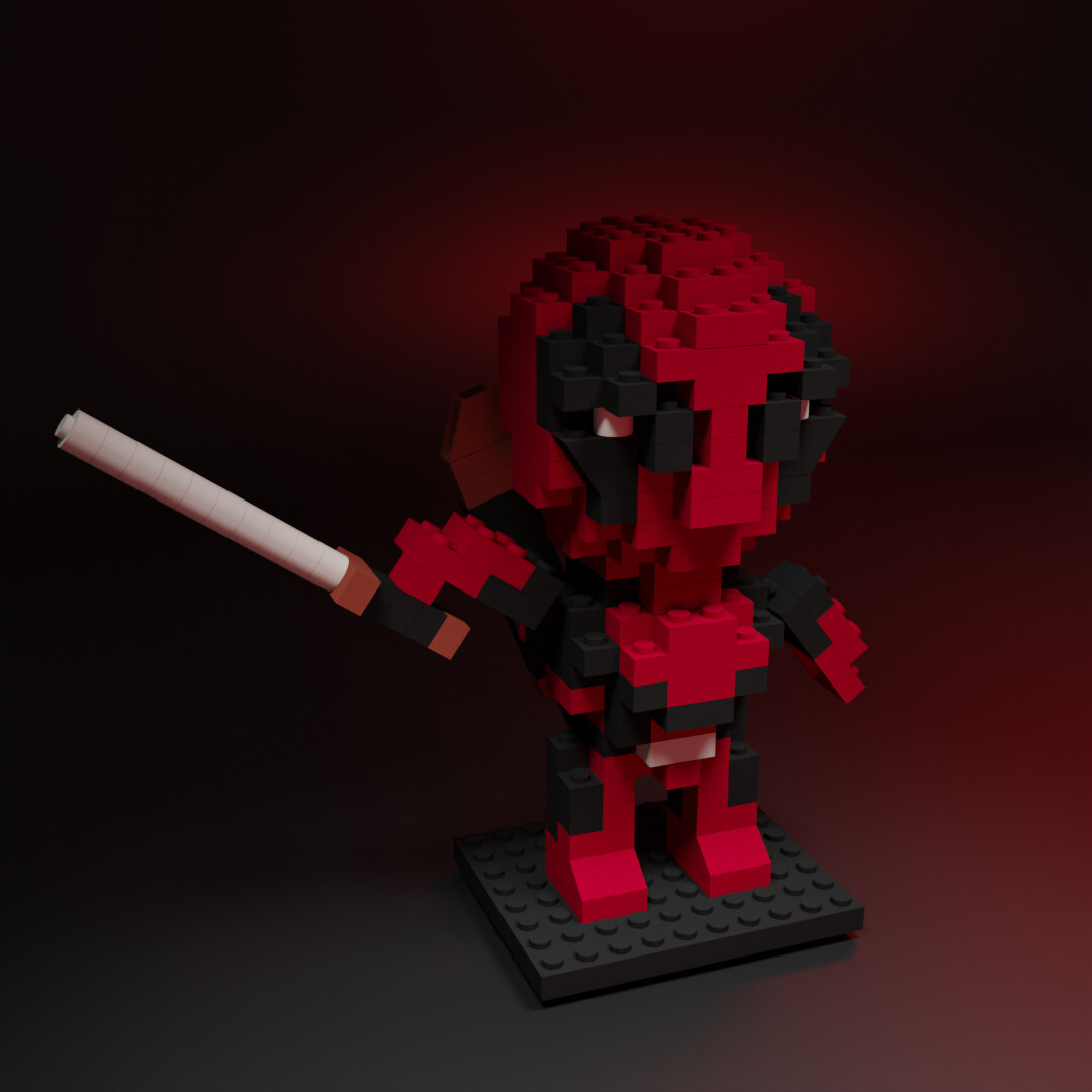 ArtStation - Deadpool Lego