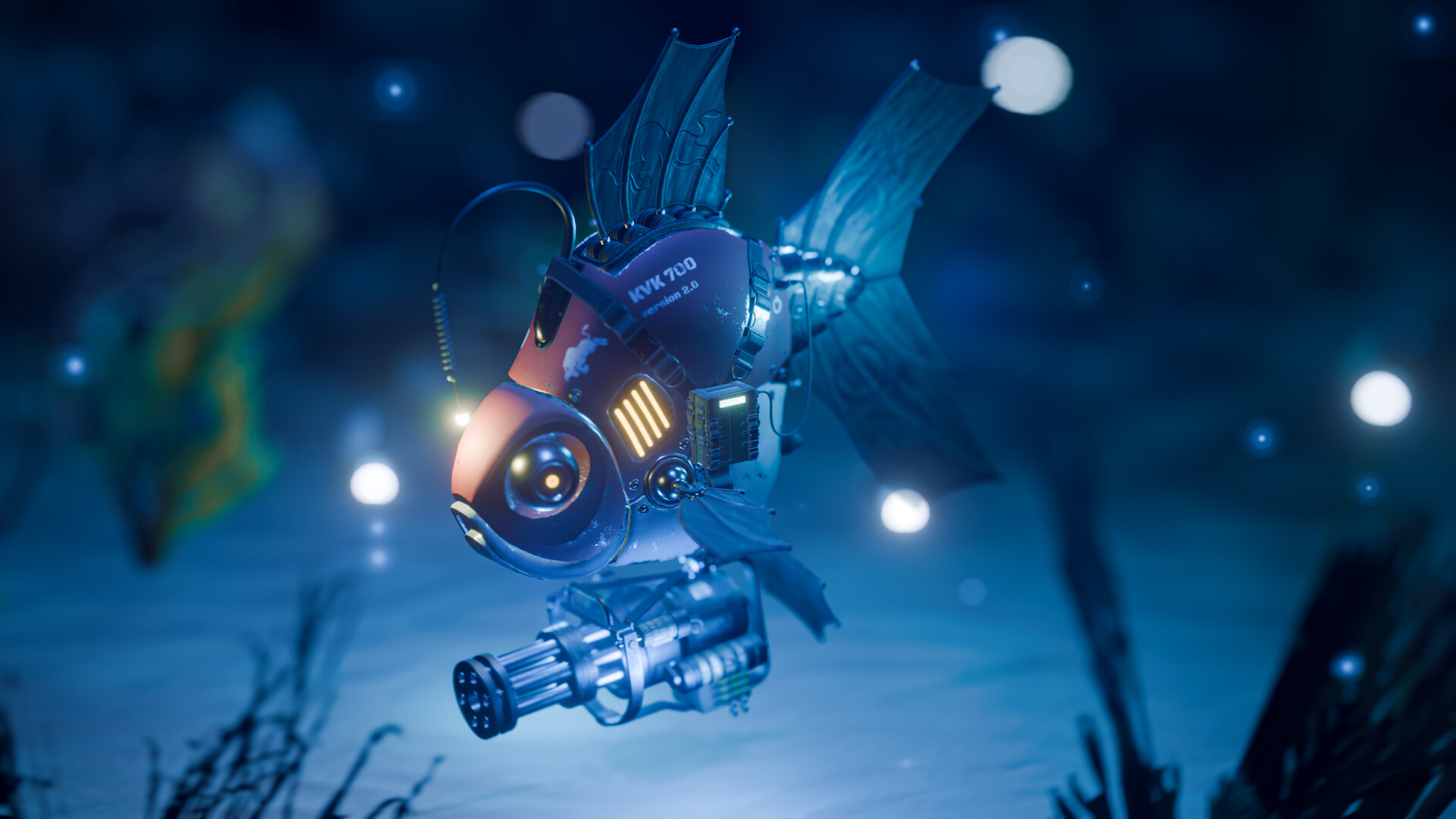 ArtStation - Robotic Fish