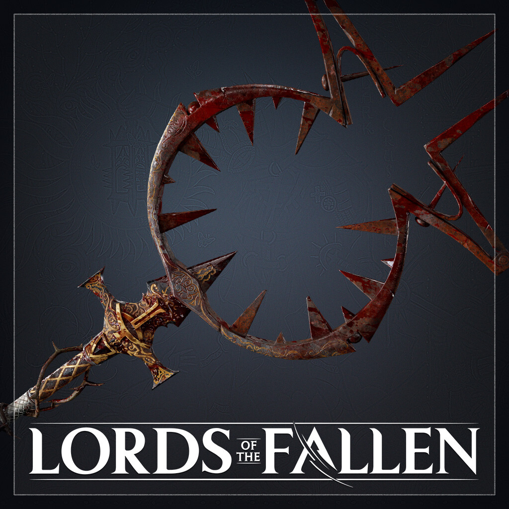 ArtStation - Lords of the Fallen | Weapons - Tancred's Mancatcher