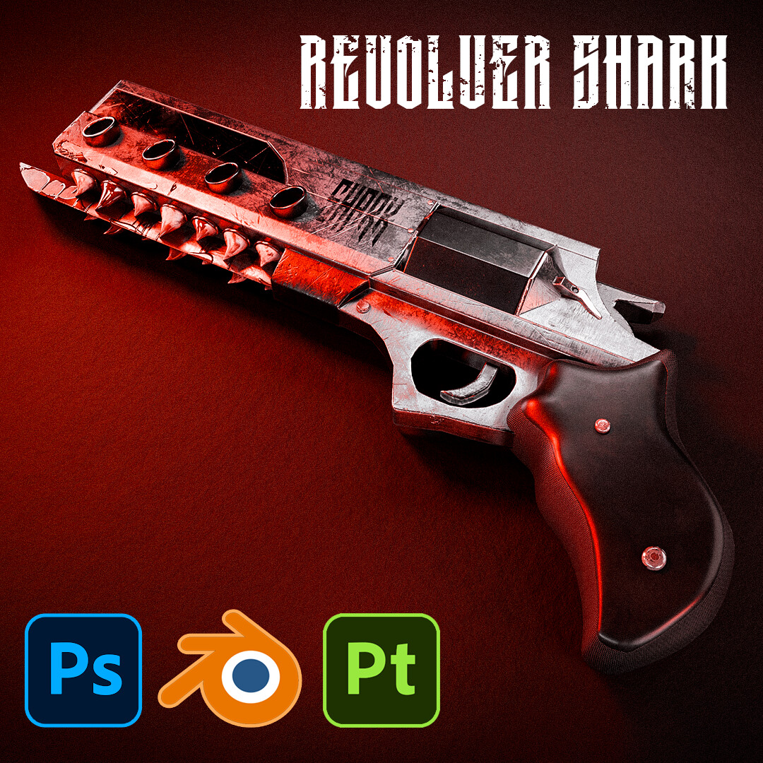 ArtStation - Revolver "Shark"