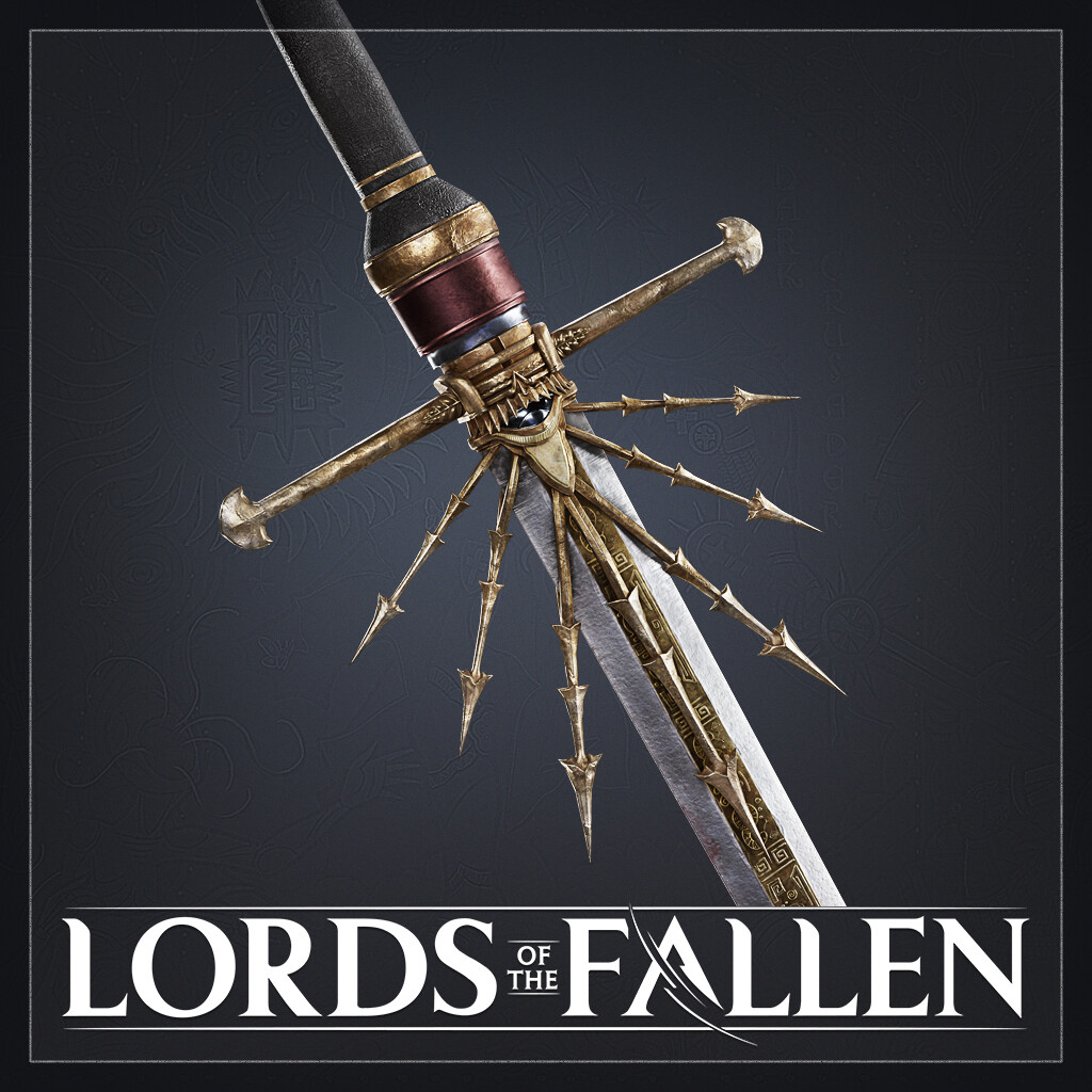 ArtStation - Lords of the Fallen | Weapons - Judge Cleric's Radiant Sword