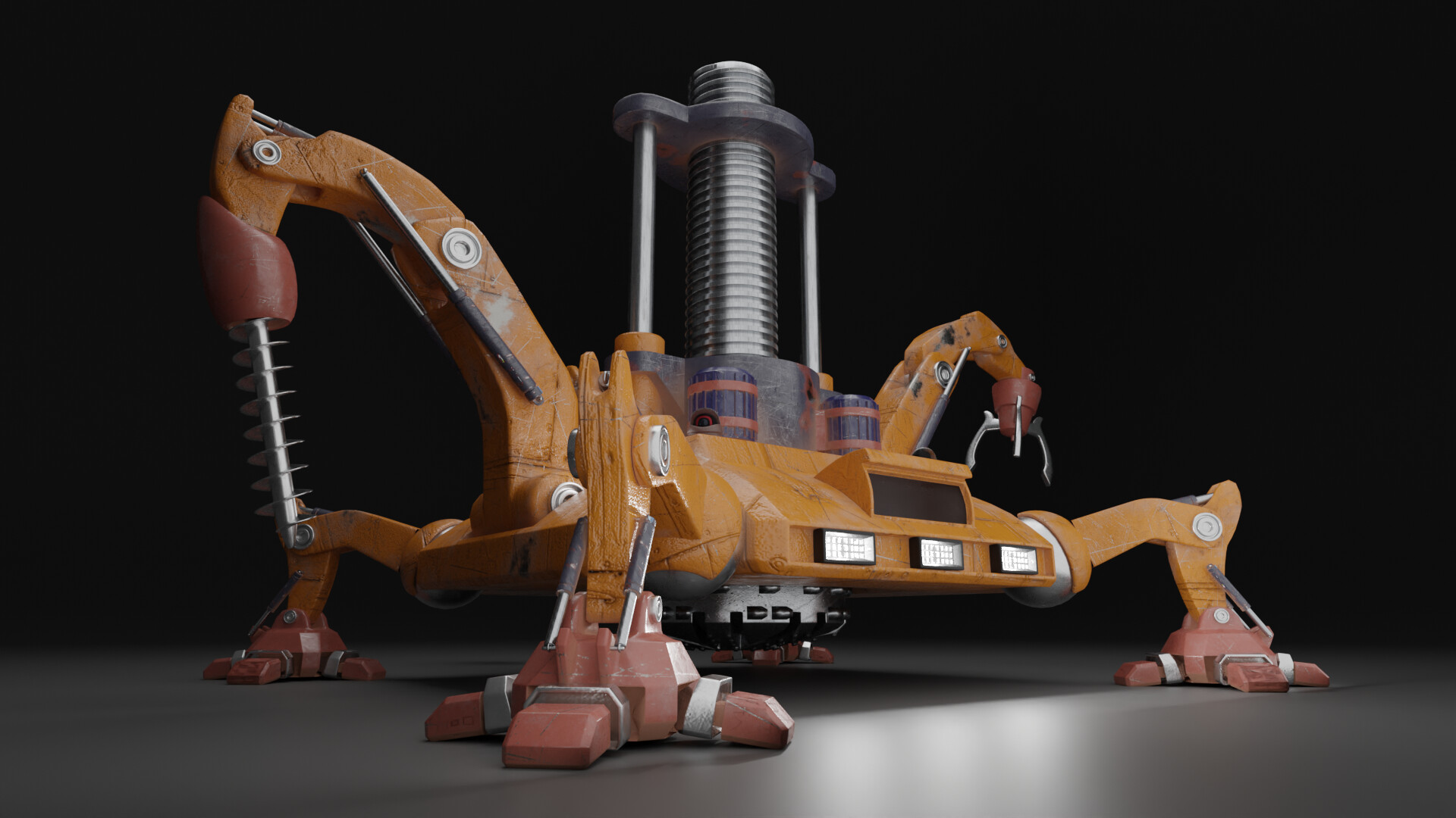 ArtStation - Construction equipment