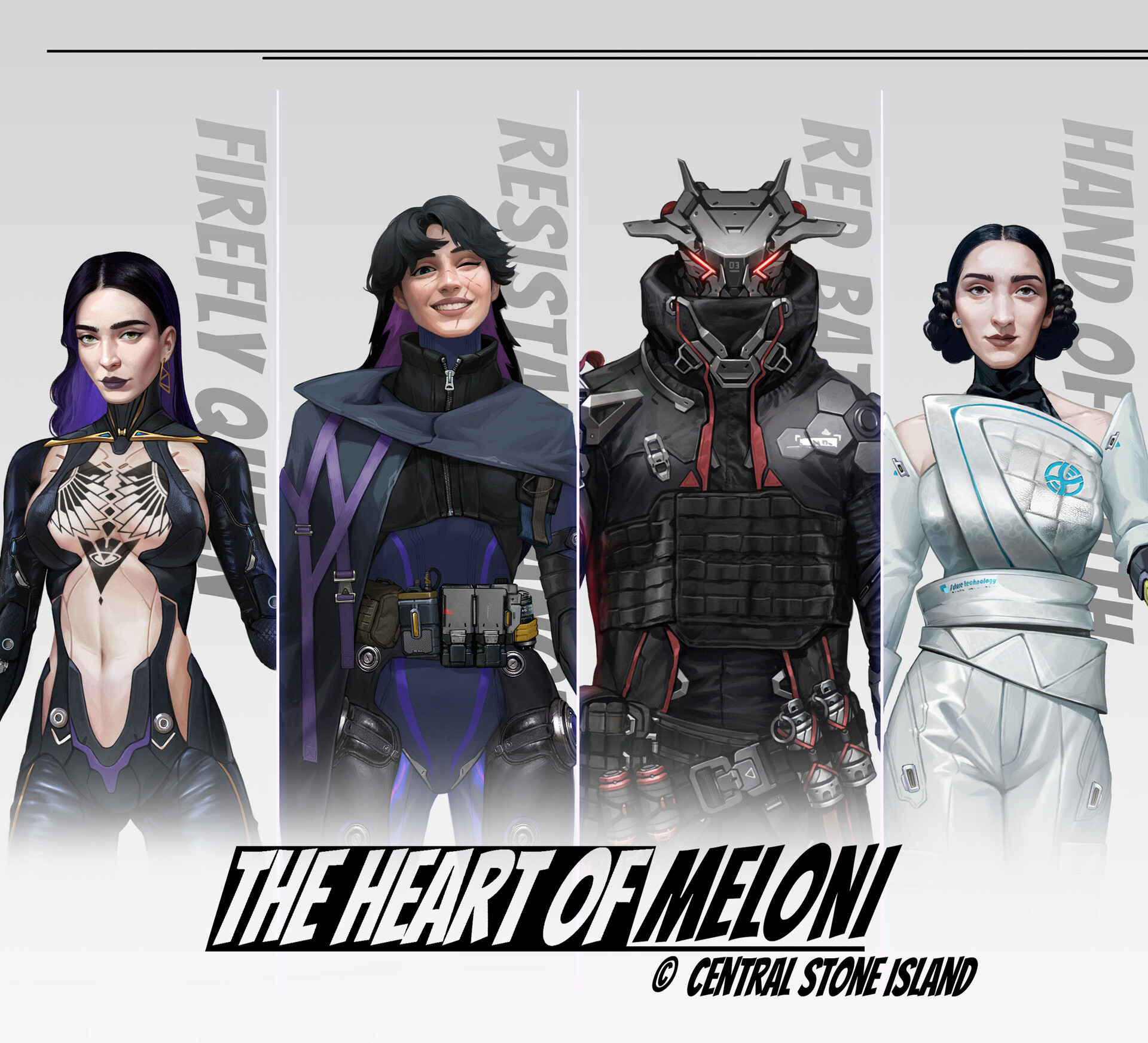 ArtStation - The Heart of Meloni : Riot