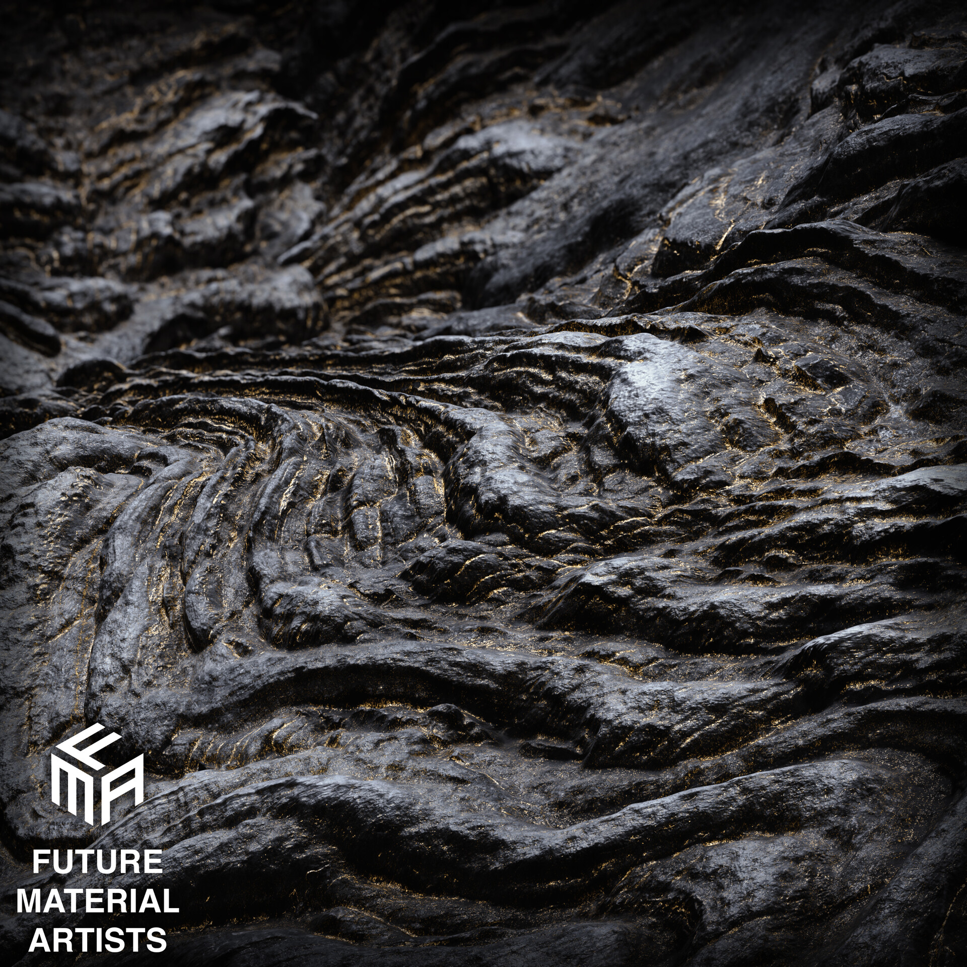 ArtStation - Cold Lava - FMA Material Contest