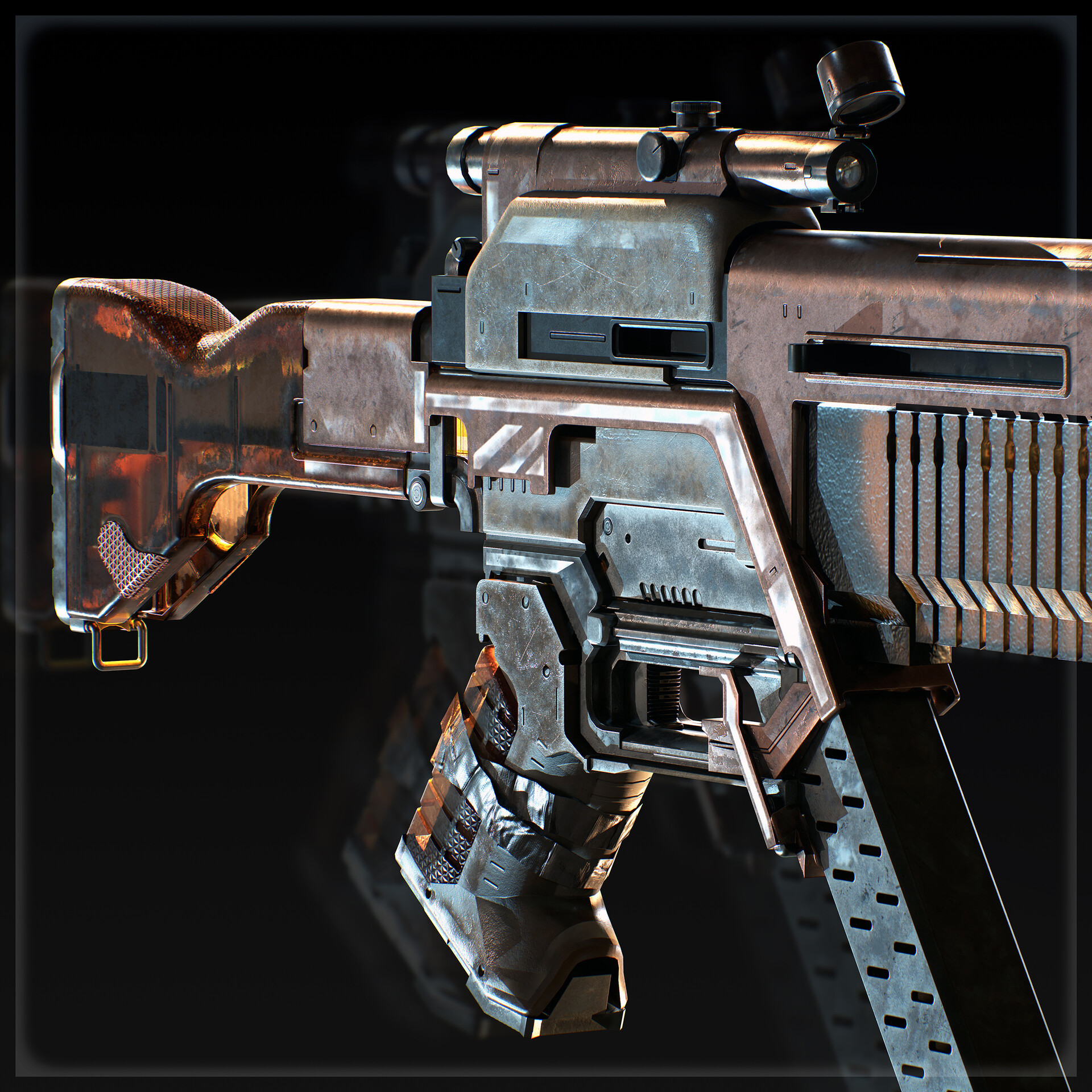 ArtStation - Versatile Weapon - 3 Modes