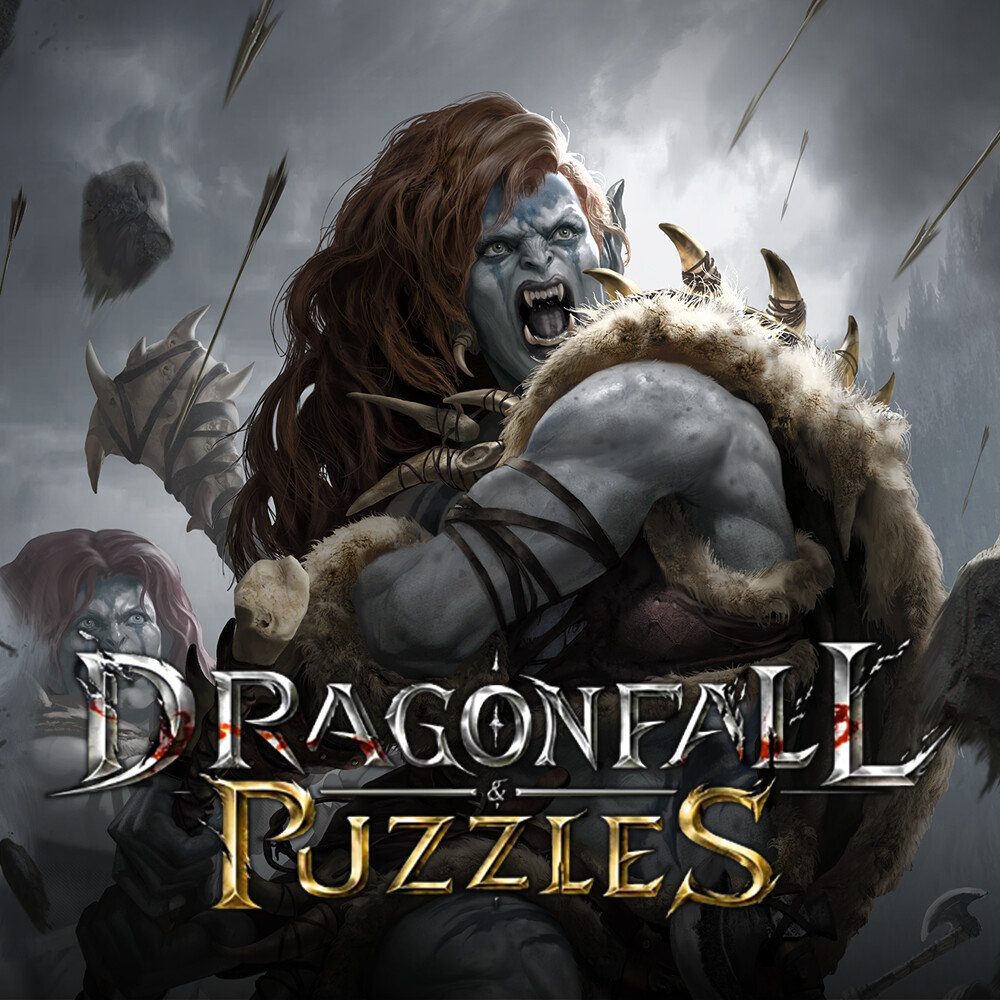 ArtStation - Wassa the Half-Orc Barbarian | Dragonfall & Puzzles