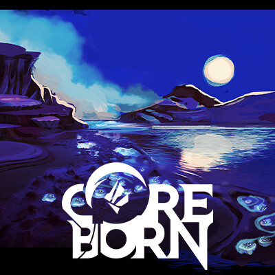 ArtStation - Coreborn - Liquid Meadows Beach
