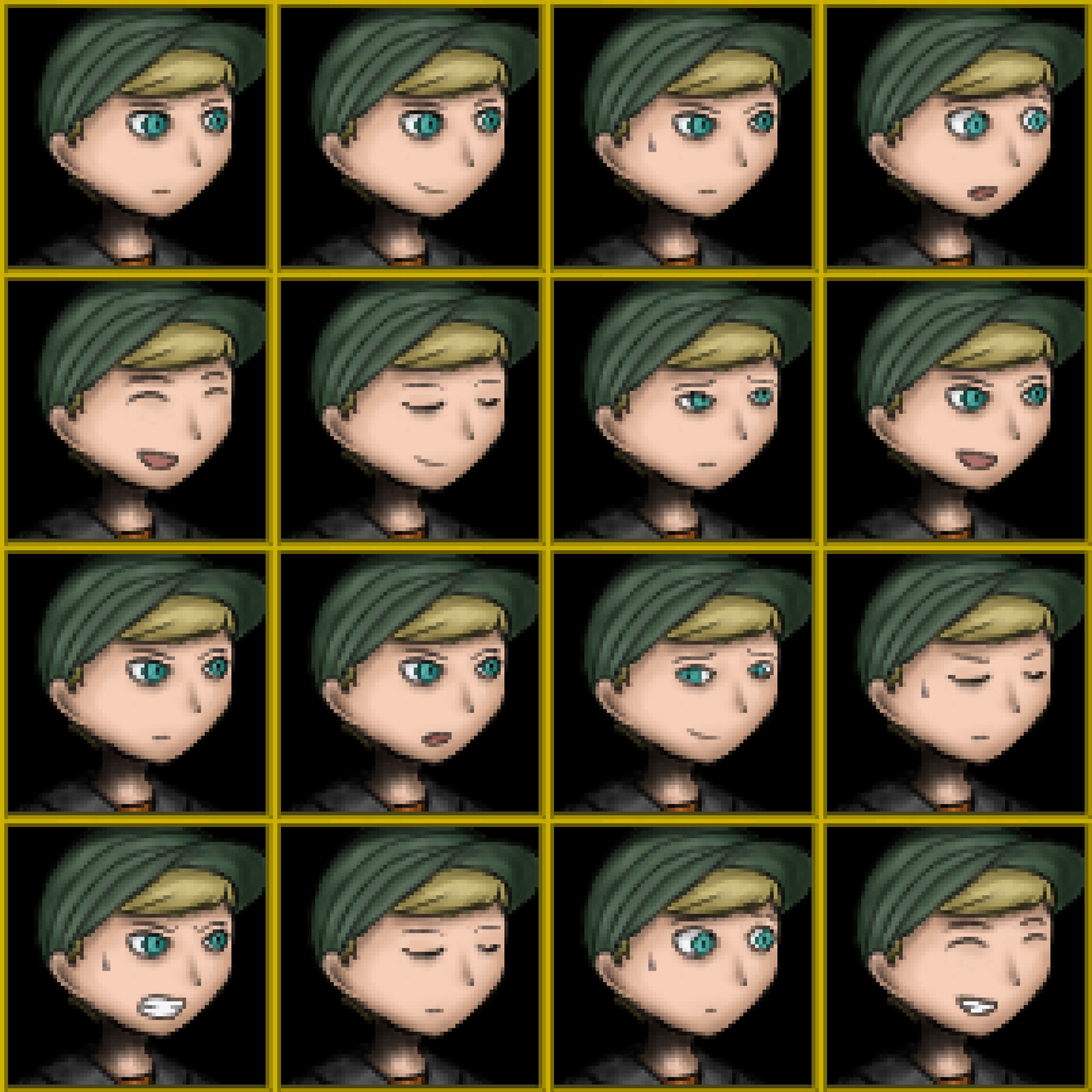 ArtStation - Ib Talk Sprites