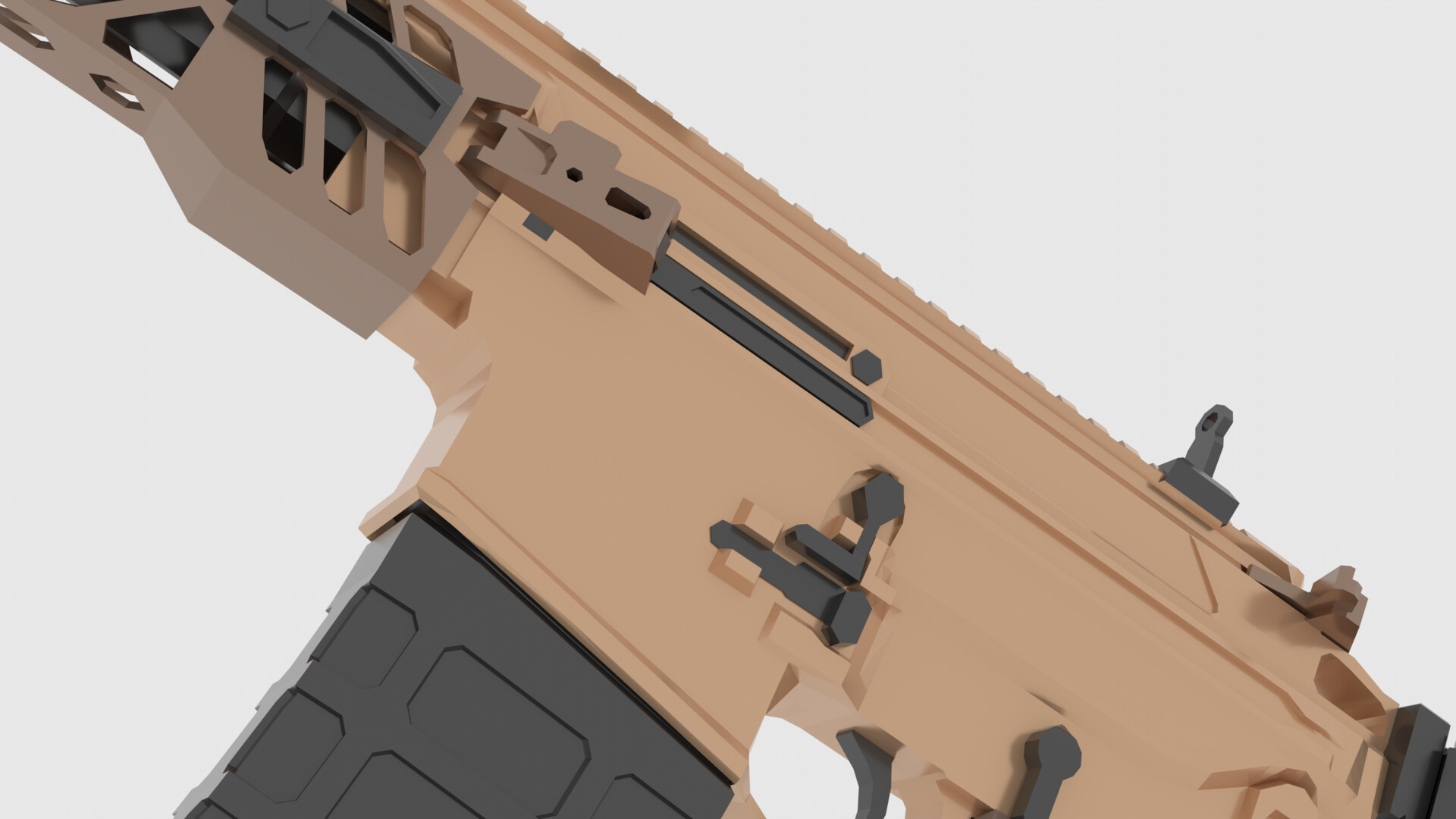 ArtStation - Low Poly SIG Sauer Spear MCX