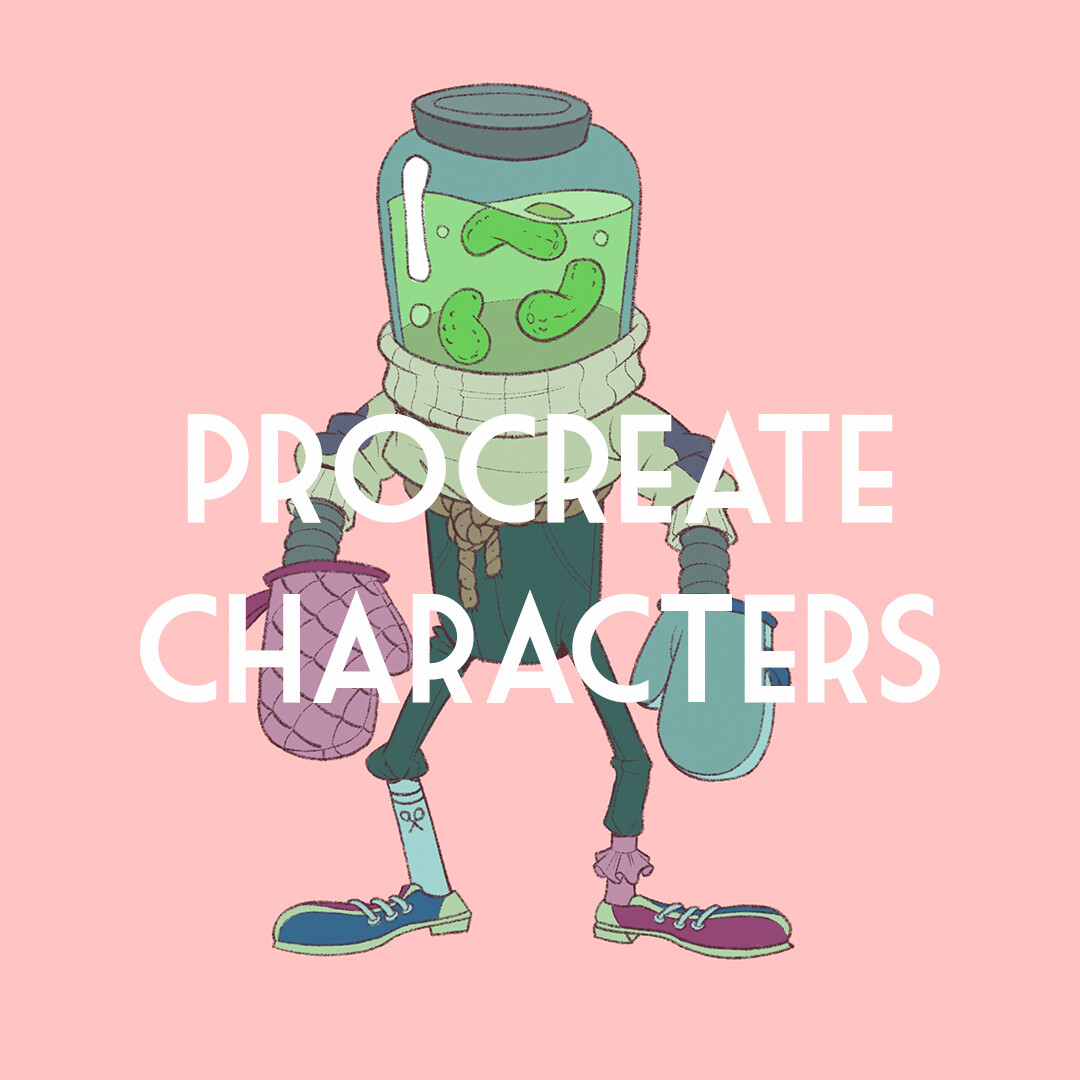ArtStation - Procreate characters