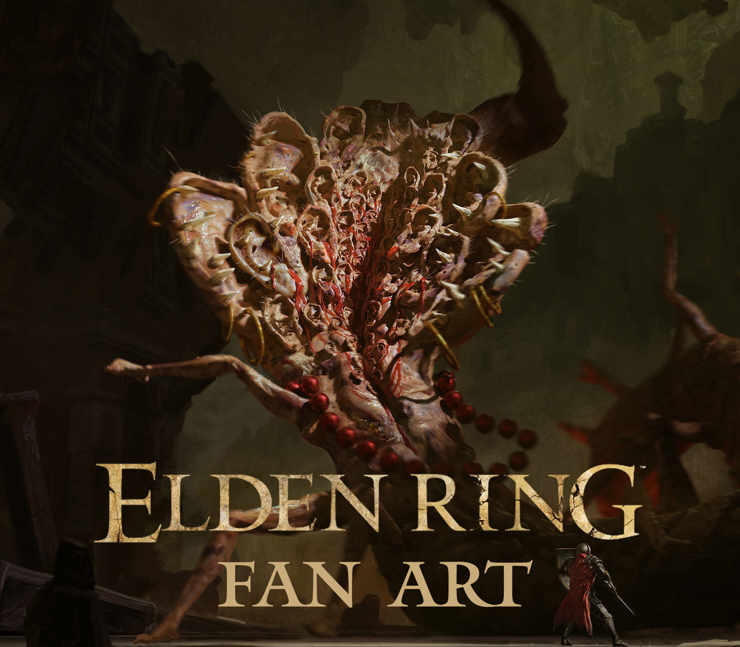 ArtStation - Elden Ring fan art : The Listener of Grievances