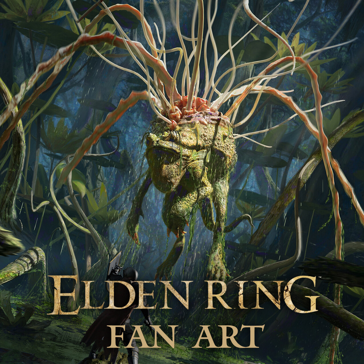 ArtStation - Elden Ring fan art : Thorrda, King of the Swamp
