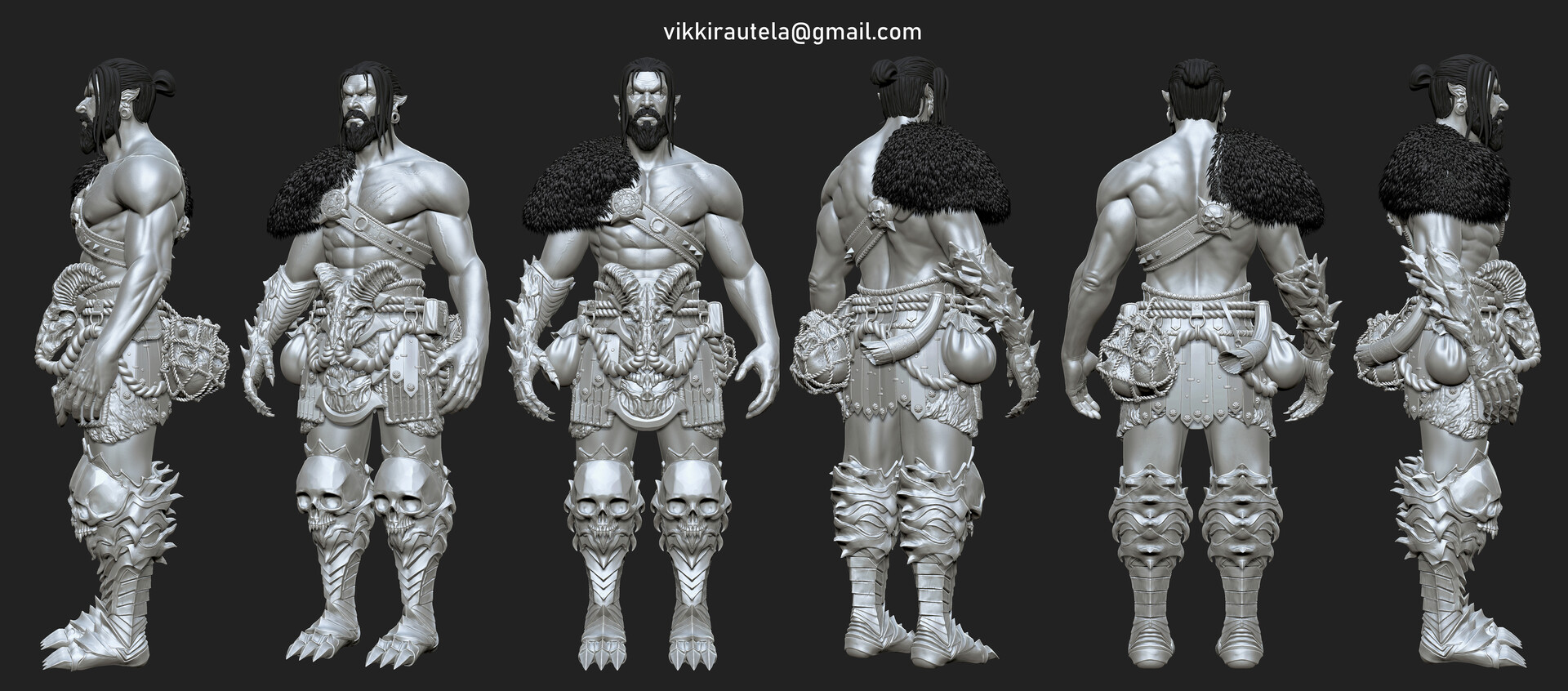 ArtStation - Warrior Of Dark Shadow