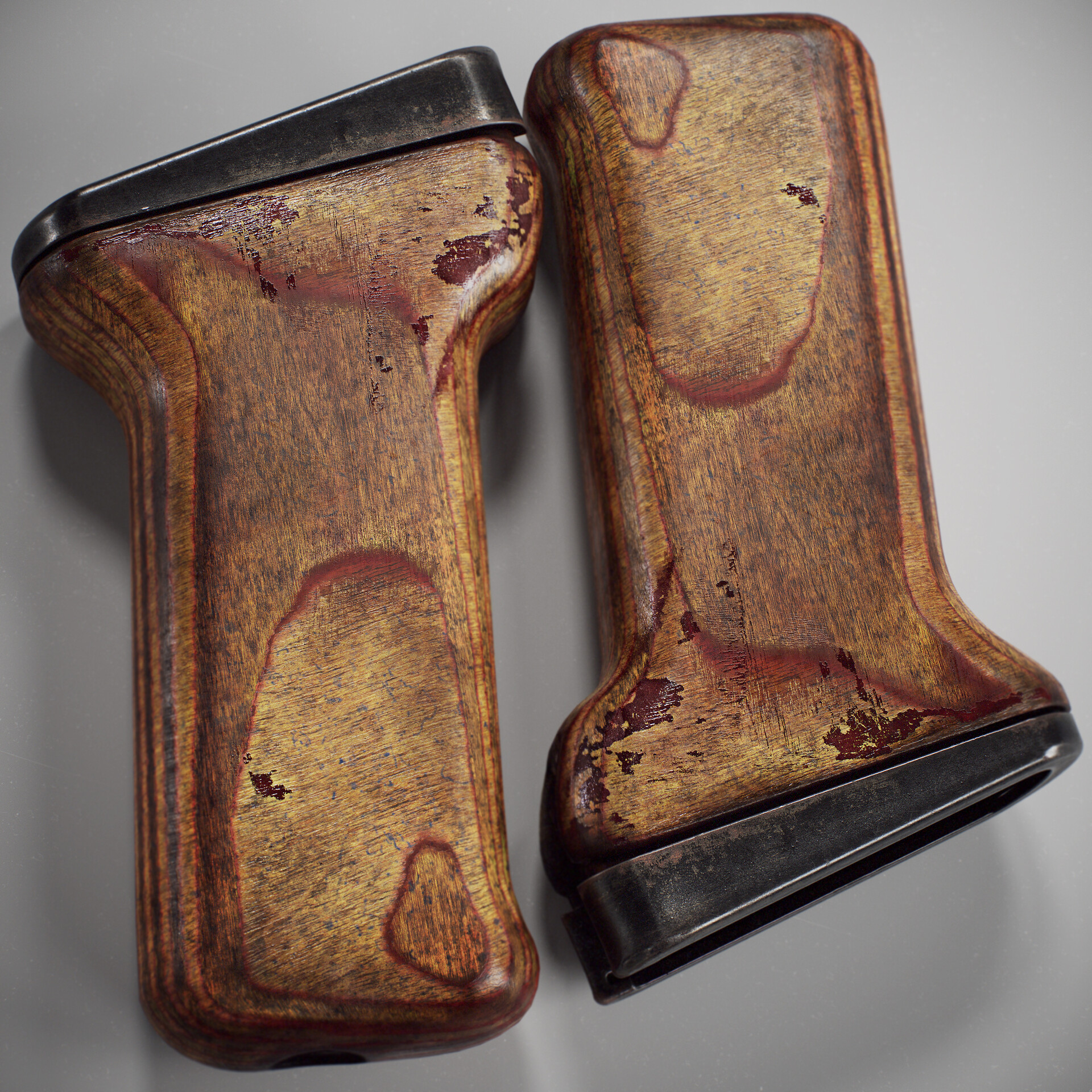 ArtStation - AK47 Wooden Grip