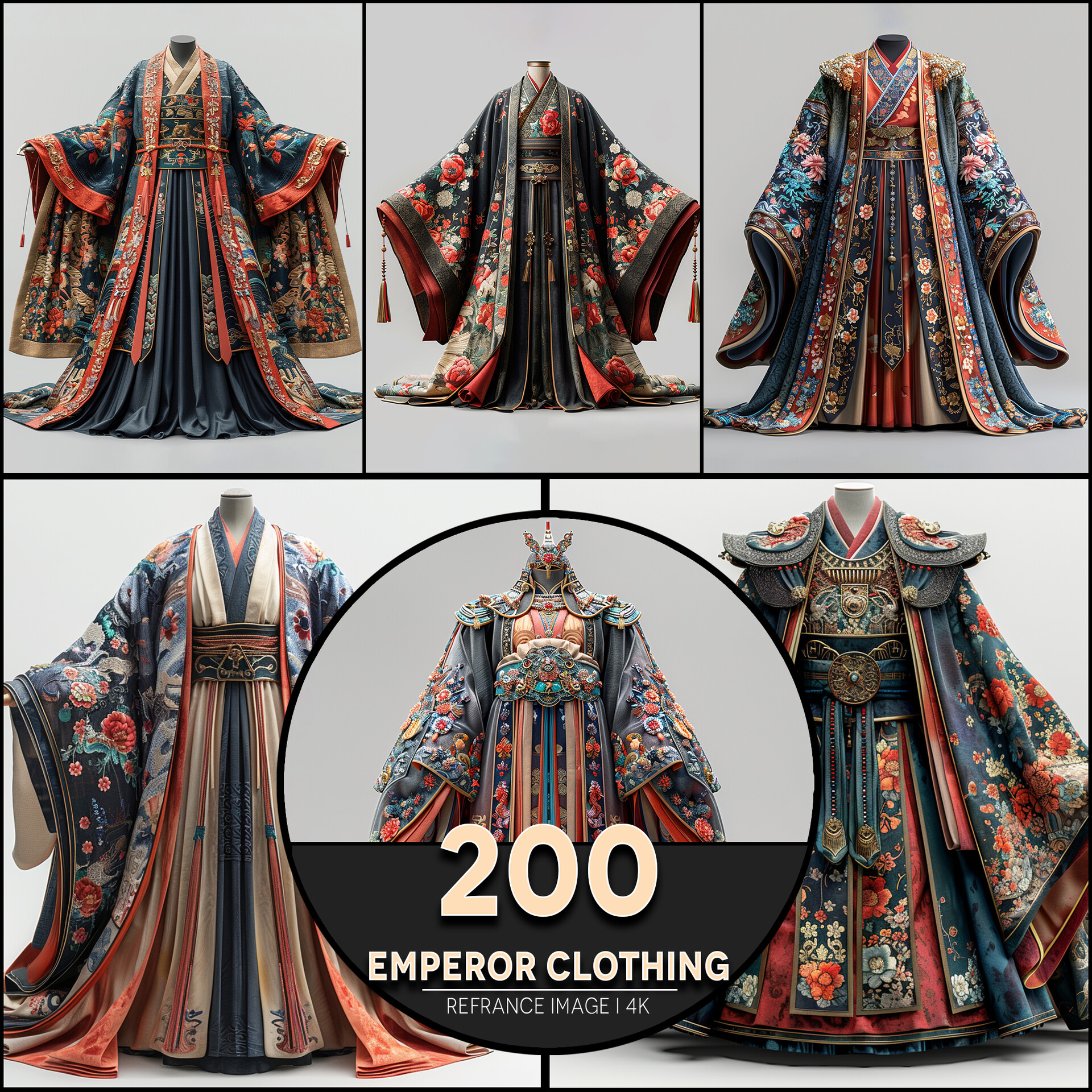 Pixel Ref - Emperor Clothing 4K Reference/Concept Images