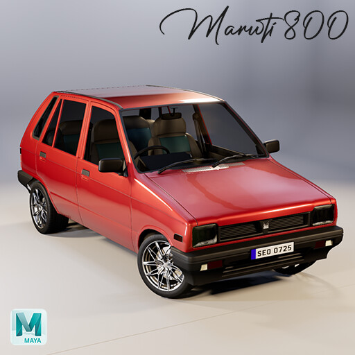 ArtStation - Maruti 800