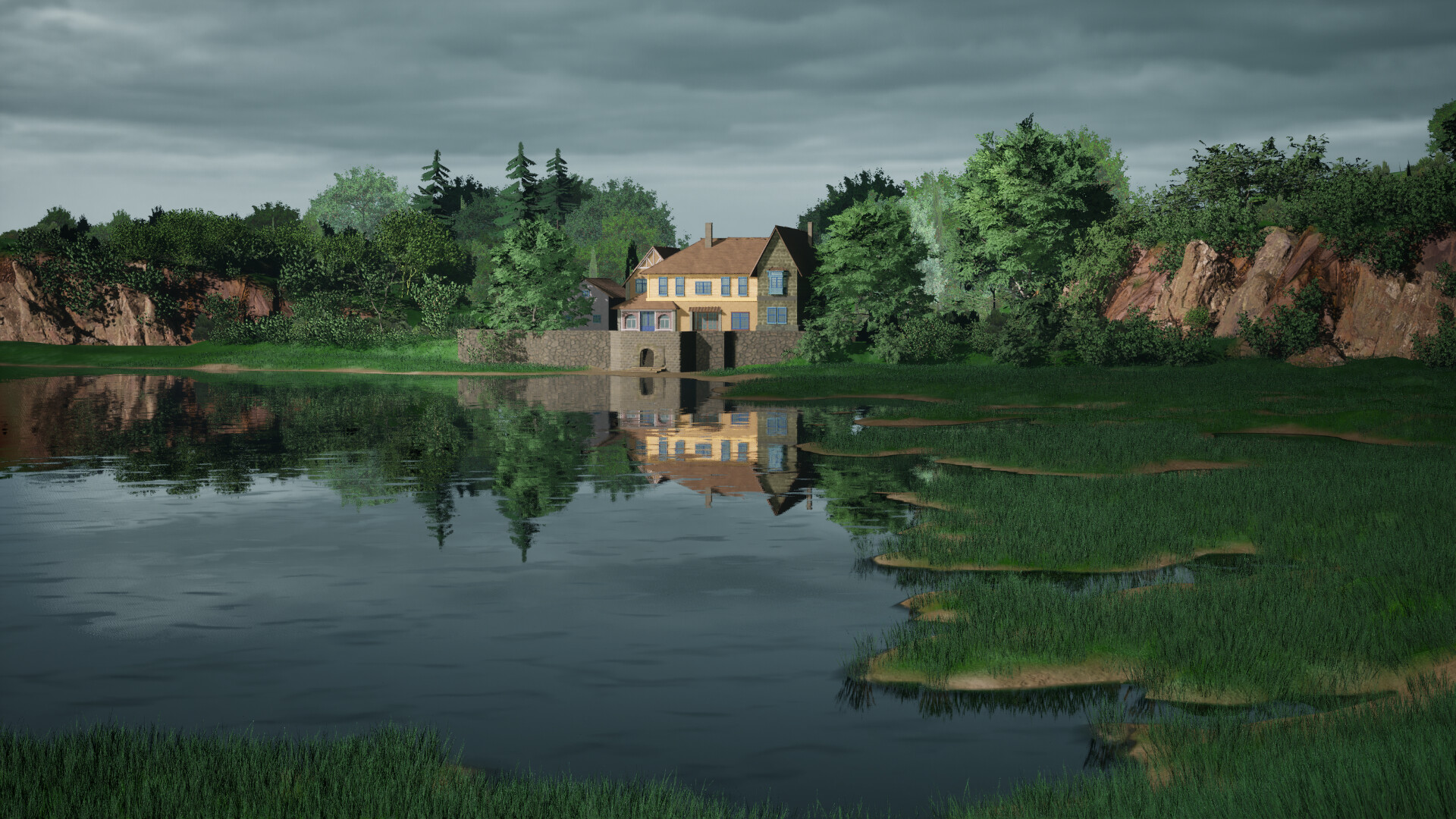 ArtStation - The Marsh House - Student Project