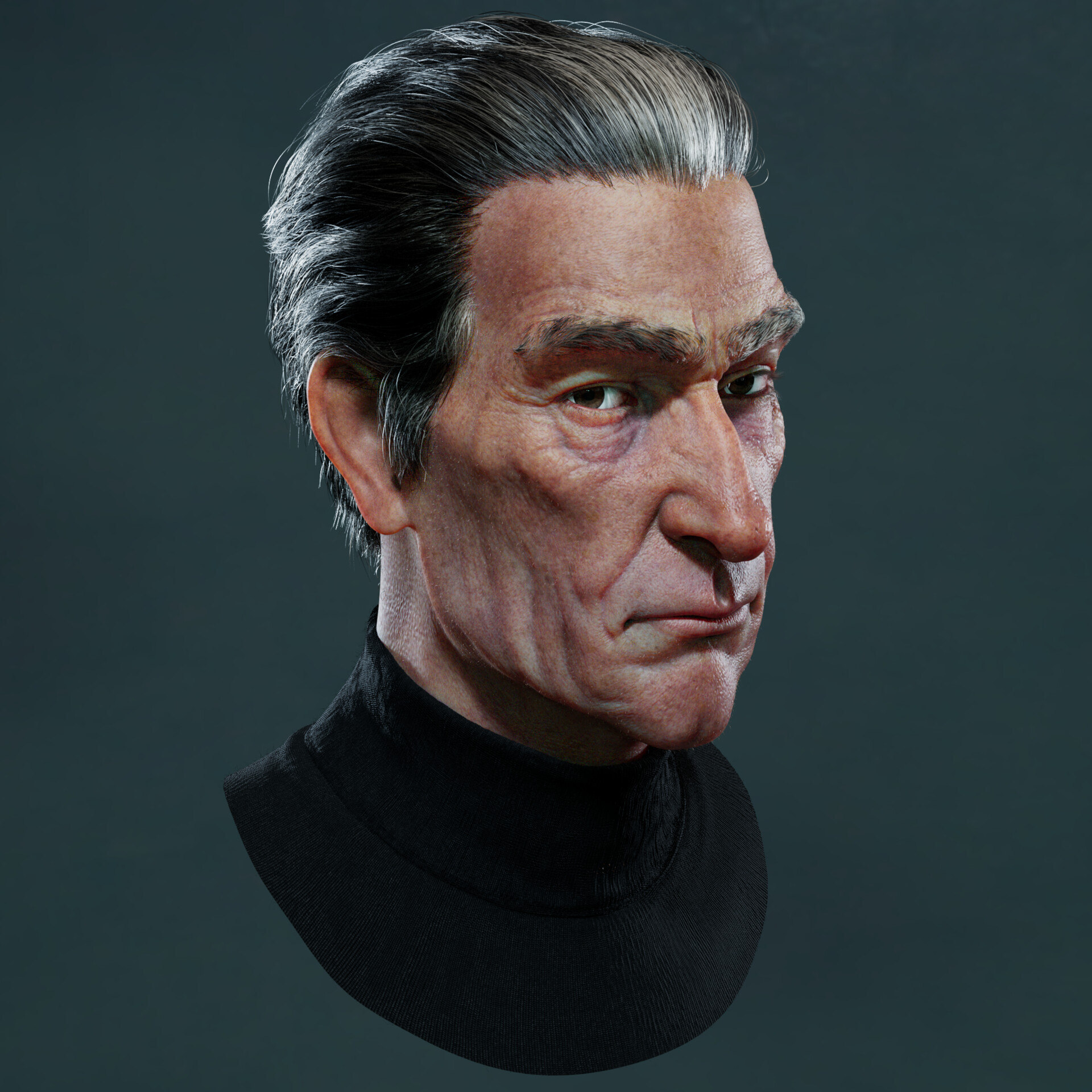 ArtStation - Realistic old man