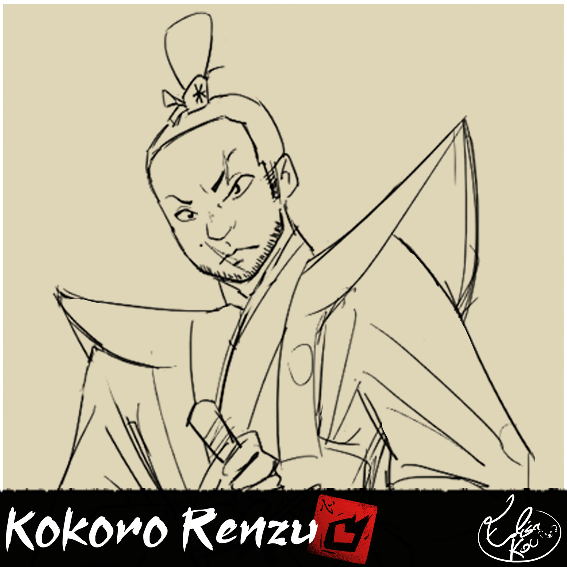 Elisa Kouhana - Kokoro Renzu - Characters Concepts