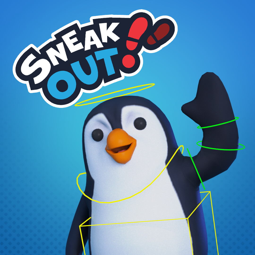 ArtStation - Sneak Out - Penguin Rig