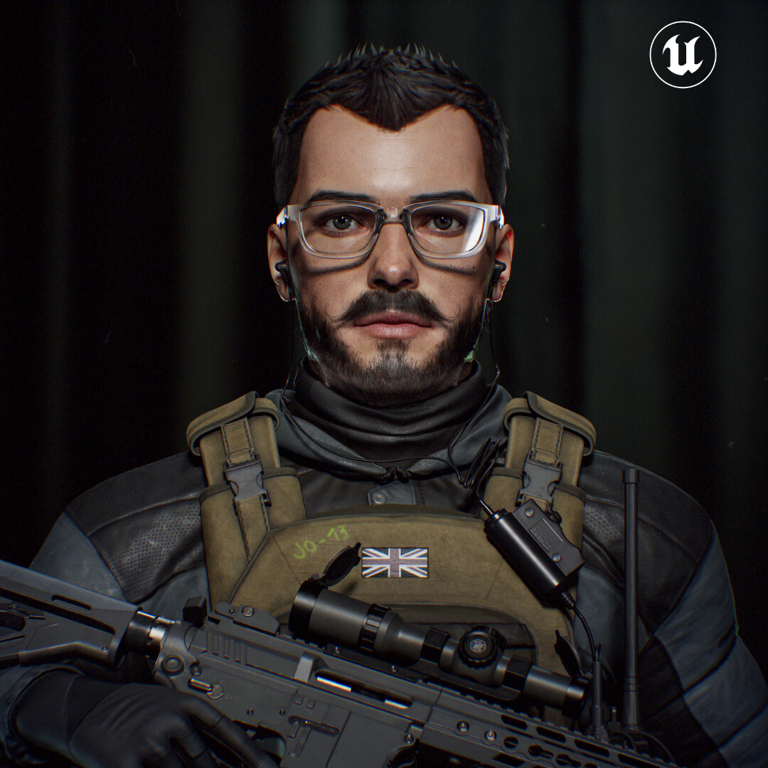 ArtStation - SAS Soldier