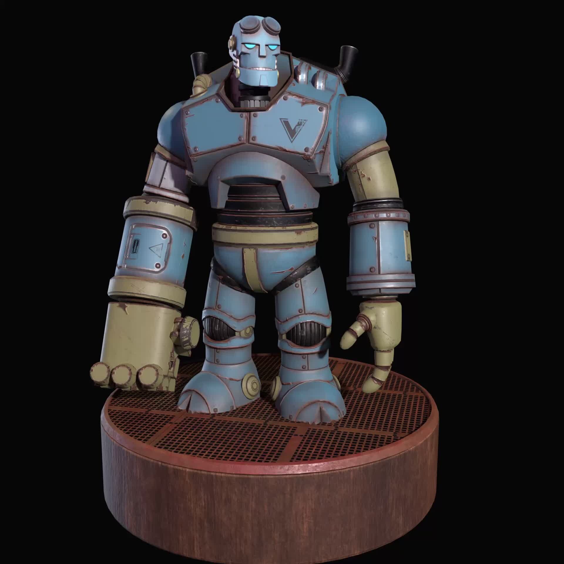 ArtStation - Machine Hellboys